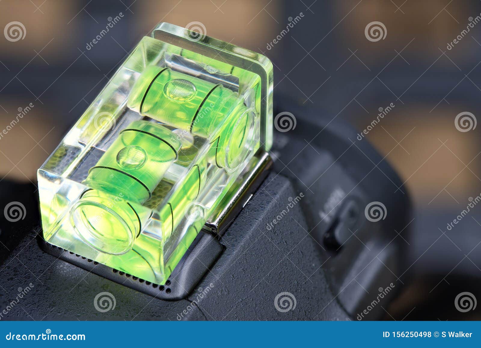 Camera Hot Shoe Double Spirit Level Stock Photo - Image of bubbles ...