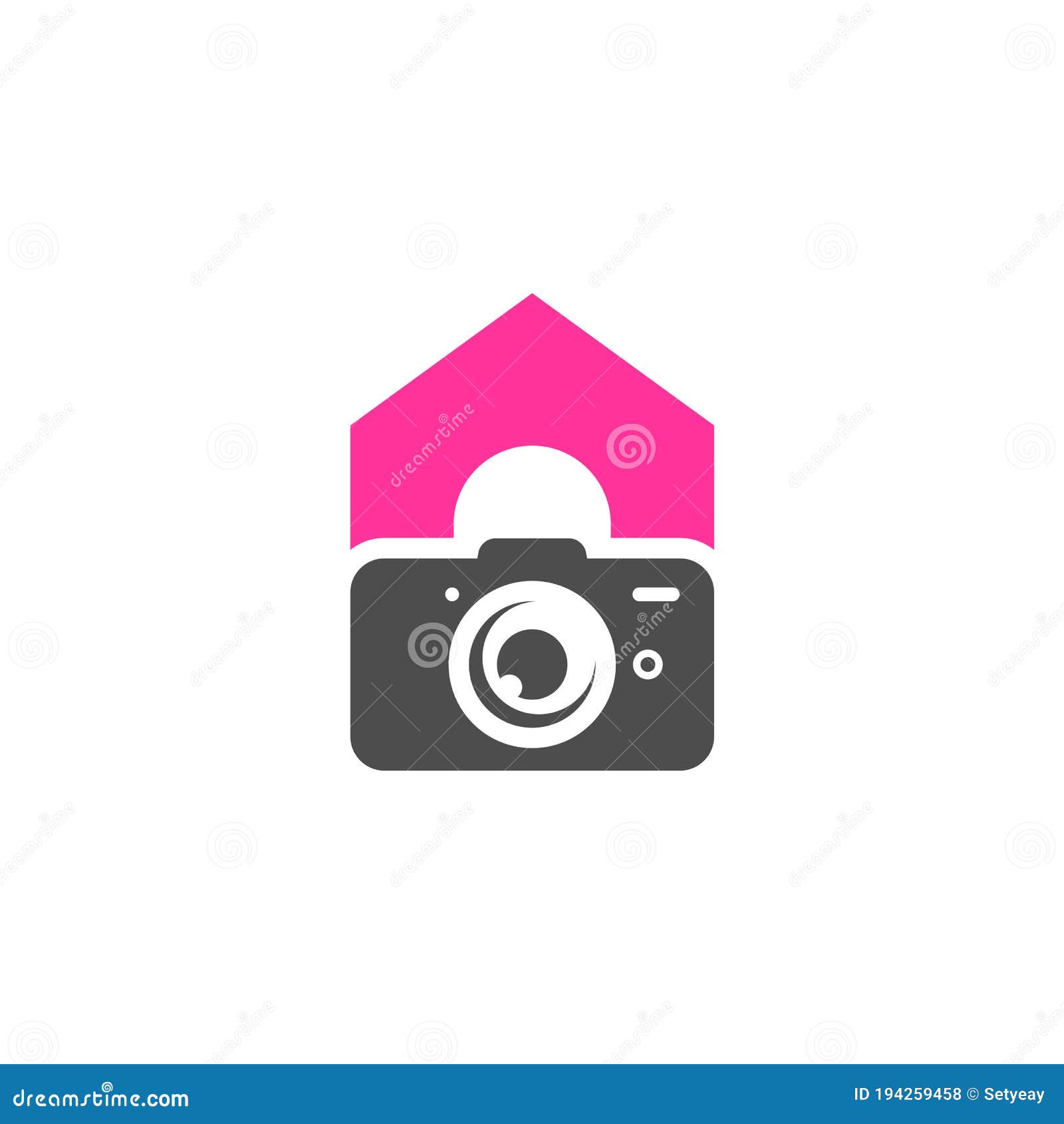 Camera House Logo Design Vector Template, Camera Photography Logo ...