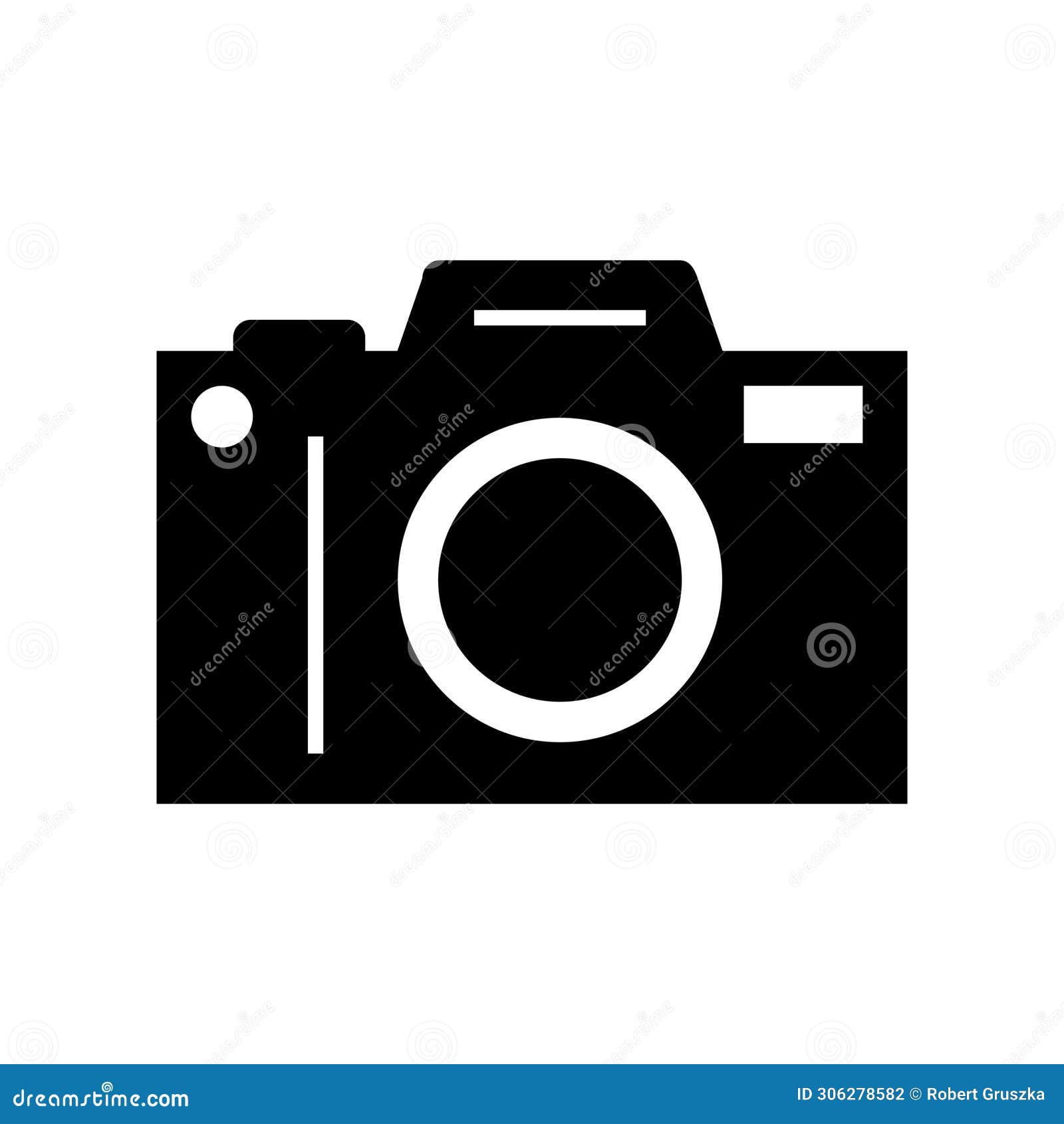 Camera icon stock illustration. Illustration of icon - 306278582