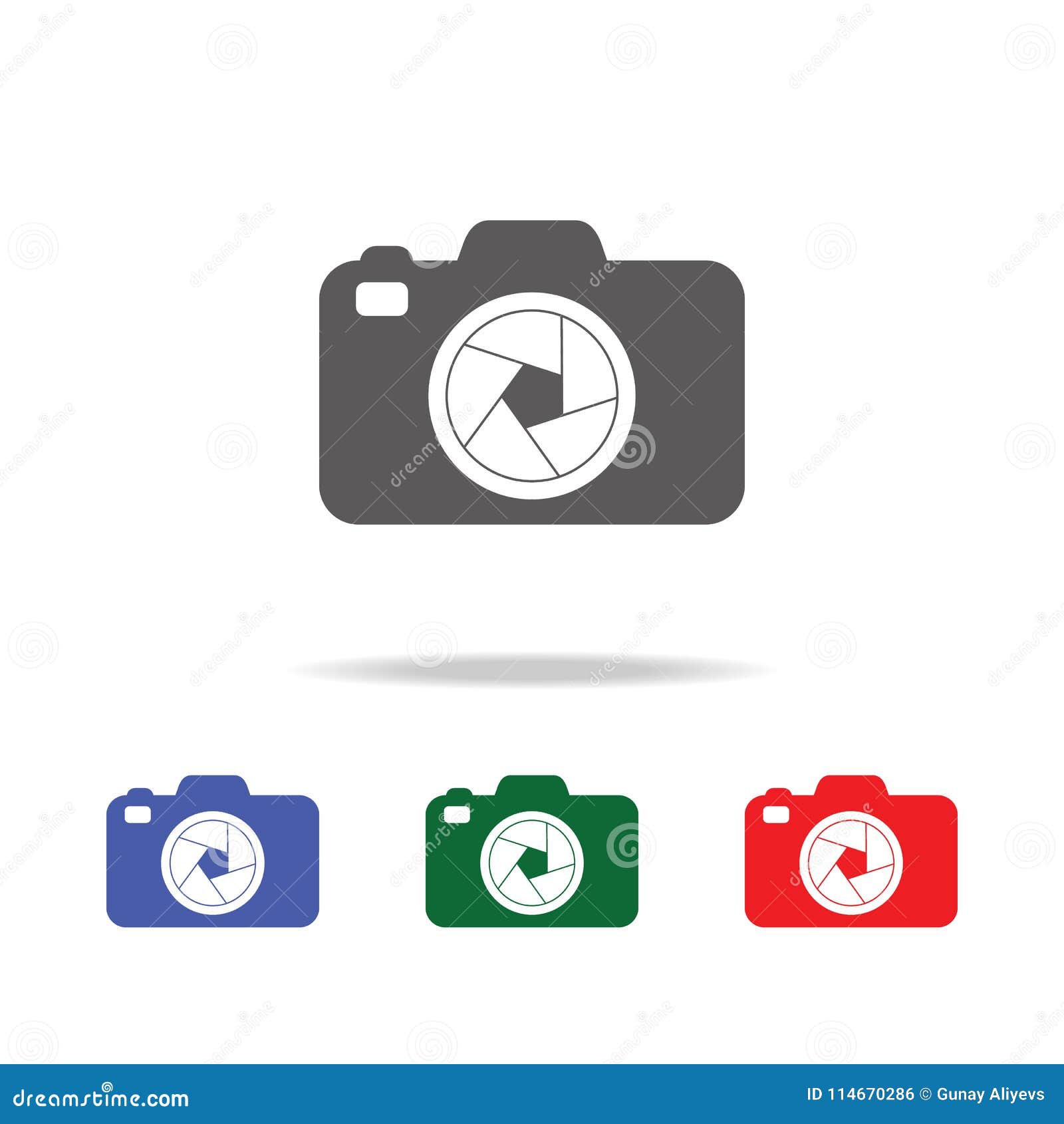 Camera Icon. Elements of Photo Camera in Multi Colored Icons. Premium ...
