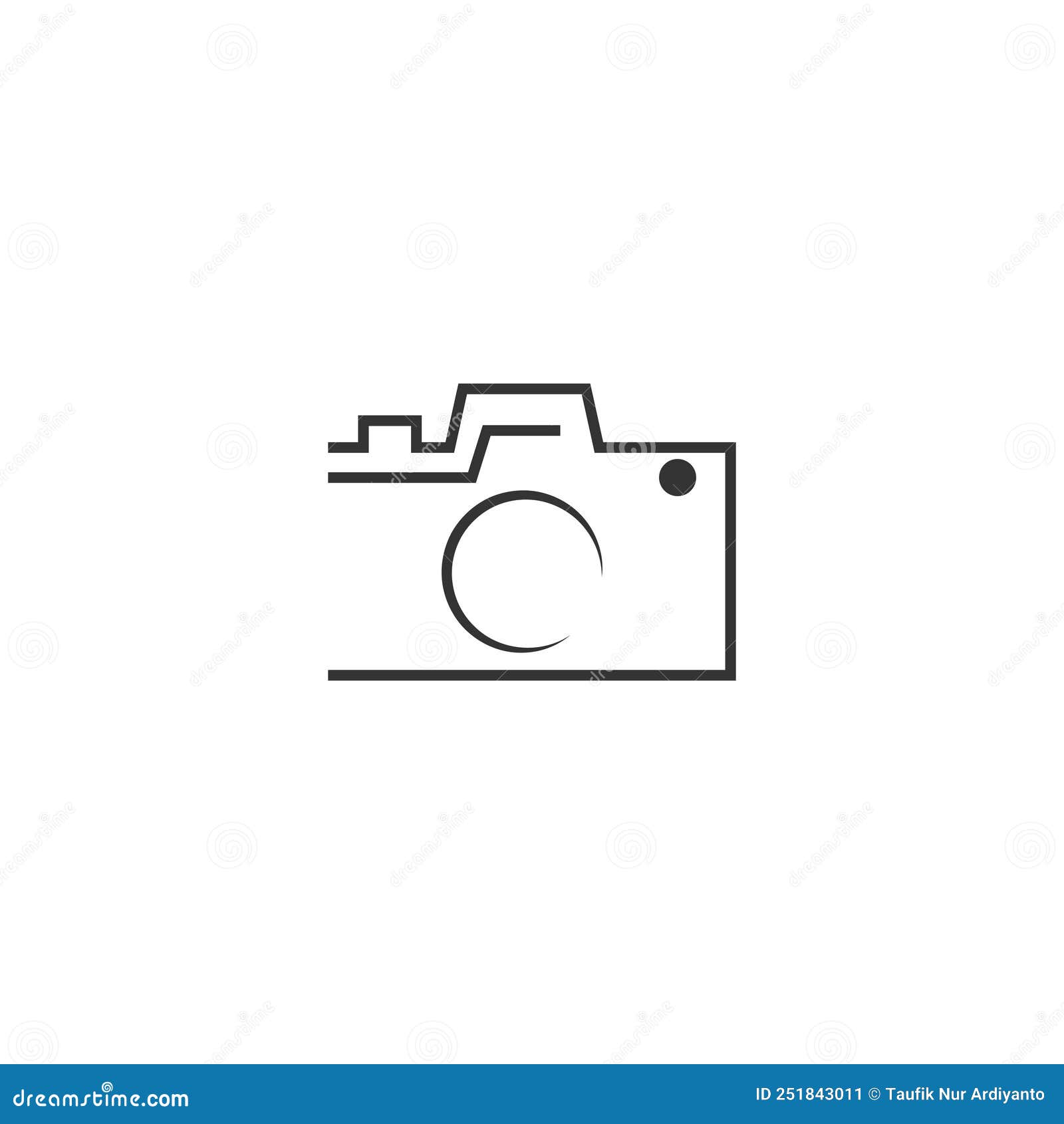 Camera Icon Logo Design Illustration Template Stock Vector ...
