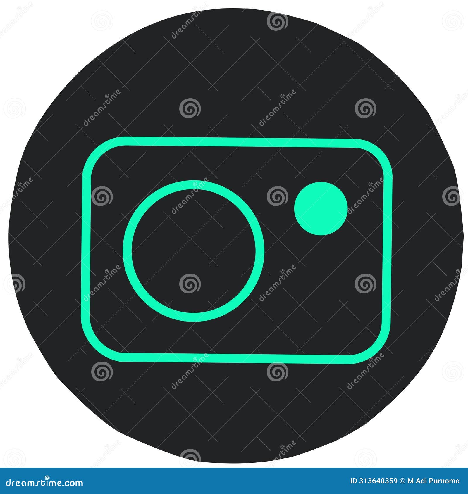 Camera Icon or Logo Simple Design Vector Stock Vector - Illustration of ...