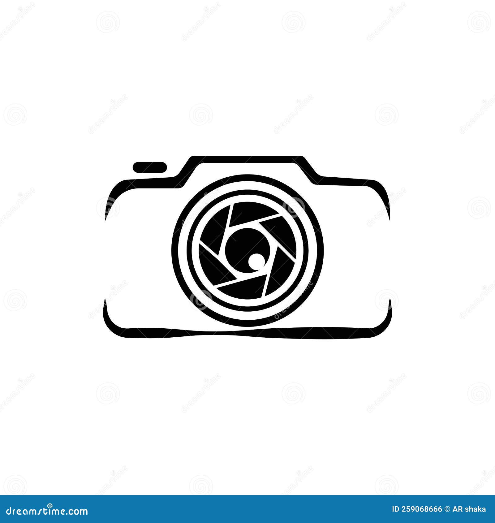 Camera Icon Logo Vector Design Stock Vector - Illustration of logotype ...