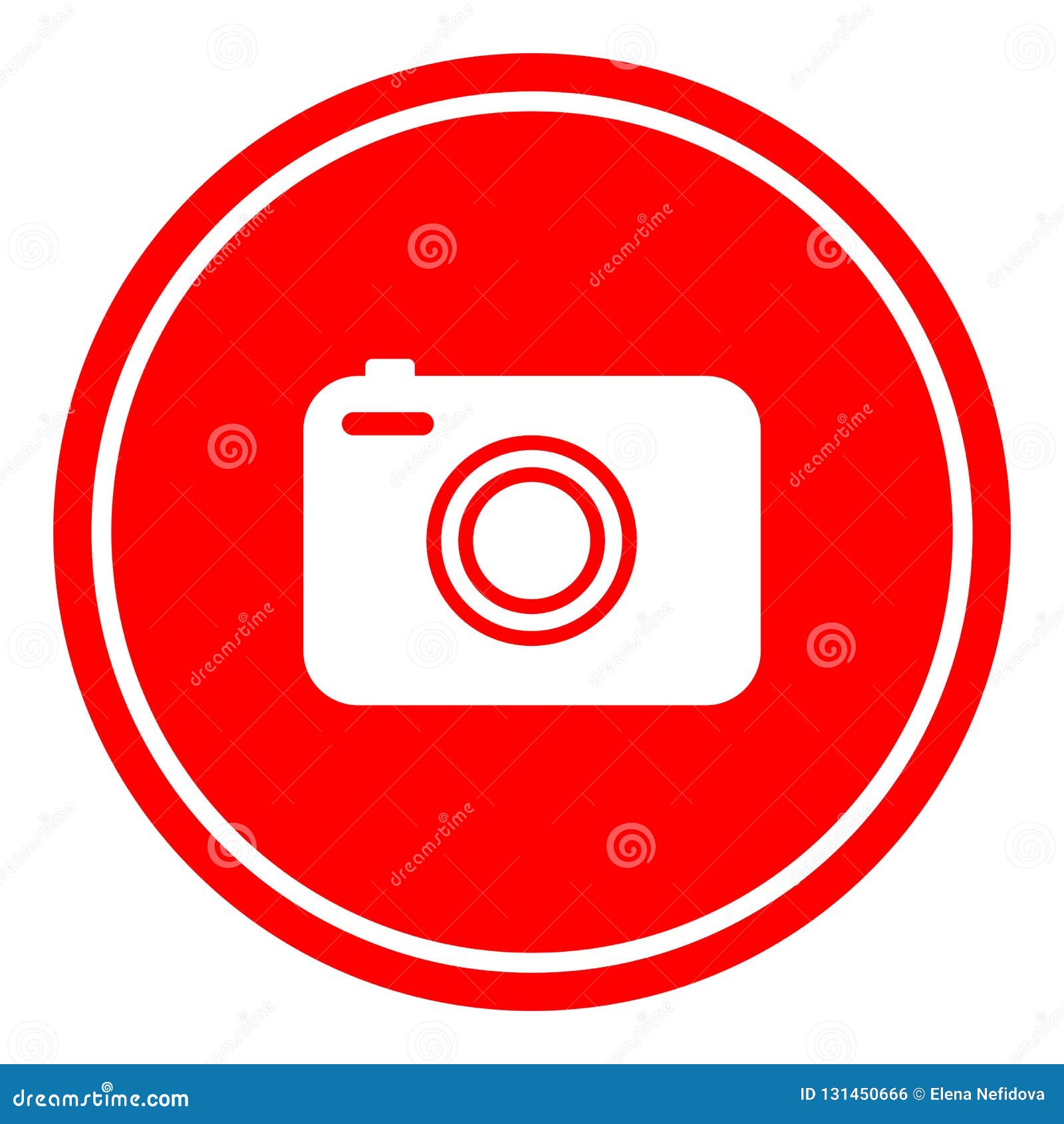 Camera Icon. Photo Camera. Minimalist Style. Eps 10 Stock Vector ...
