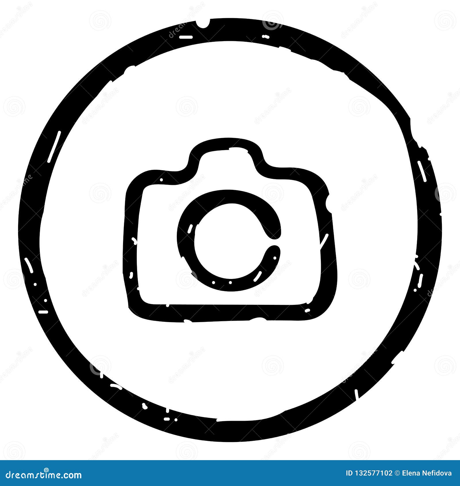 Camera Icon. Photo Camera. Minimalist Style. Eps 10 Stock Vector ...