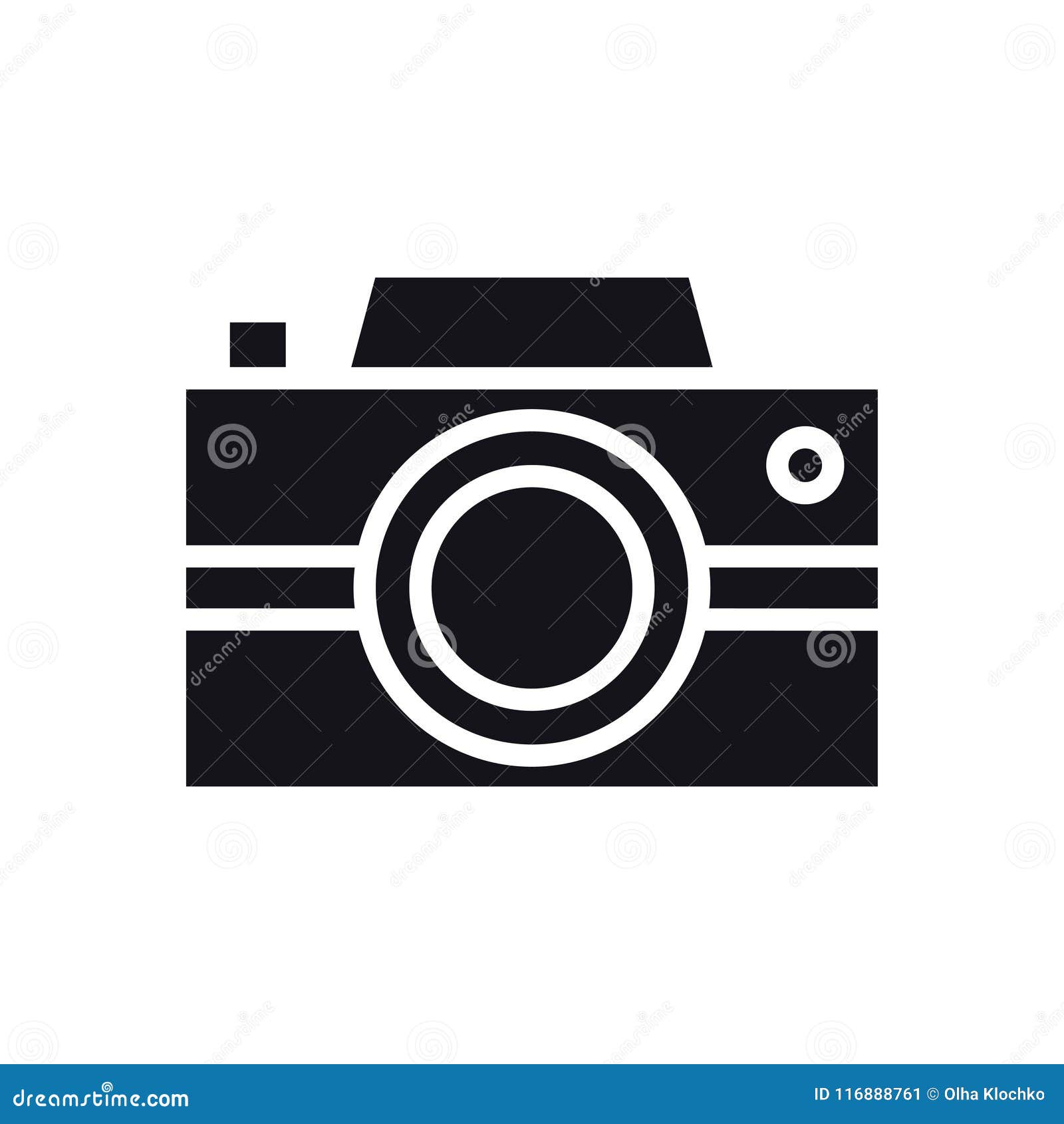 Camera Icon. Photography Logo. Digital Camera Icon. Stock Vector ...