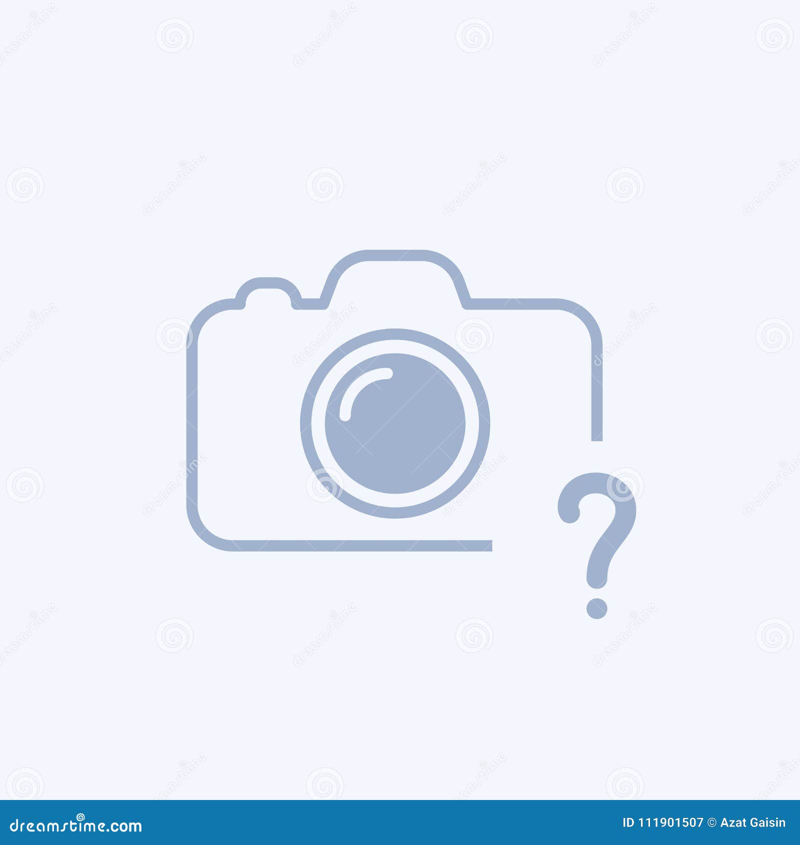 Camera Icon with Question Mark. Camera Icon and Help, How To, Info ...