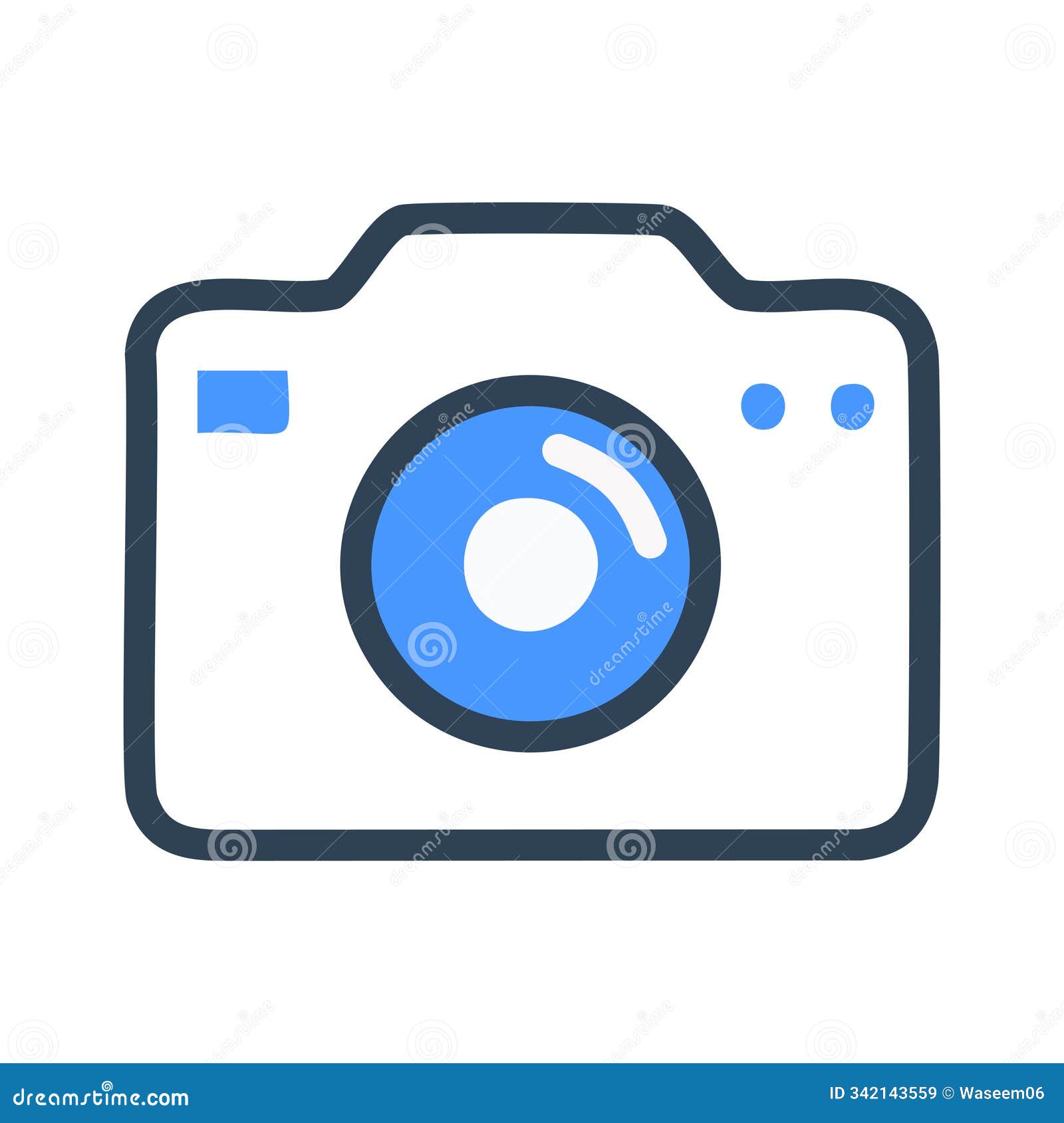 Camera Icon Vector Isolated on White Background for Your Web and Mobile ...
