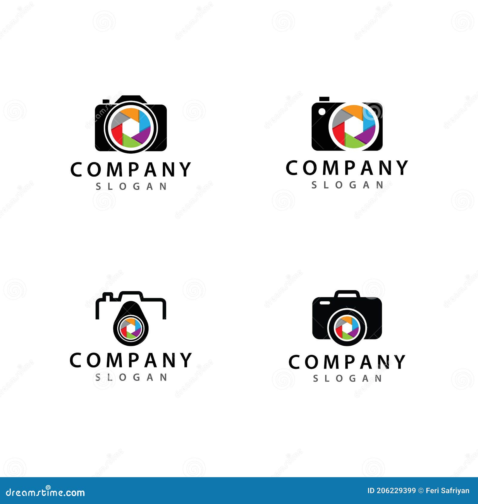 Camera icon vector stock vector. Illustration of camera - 206229399