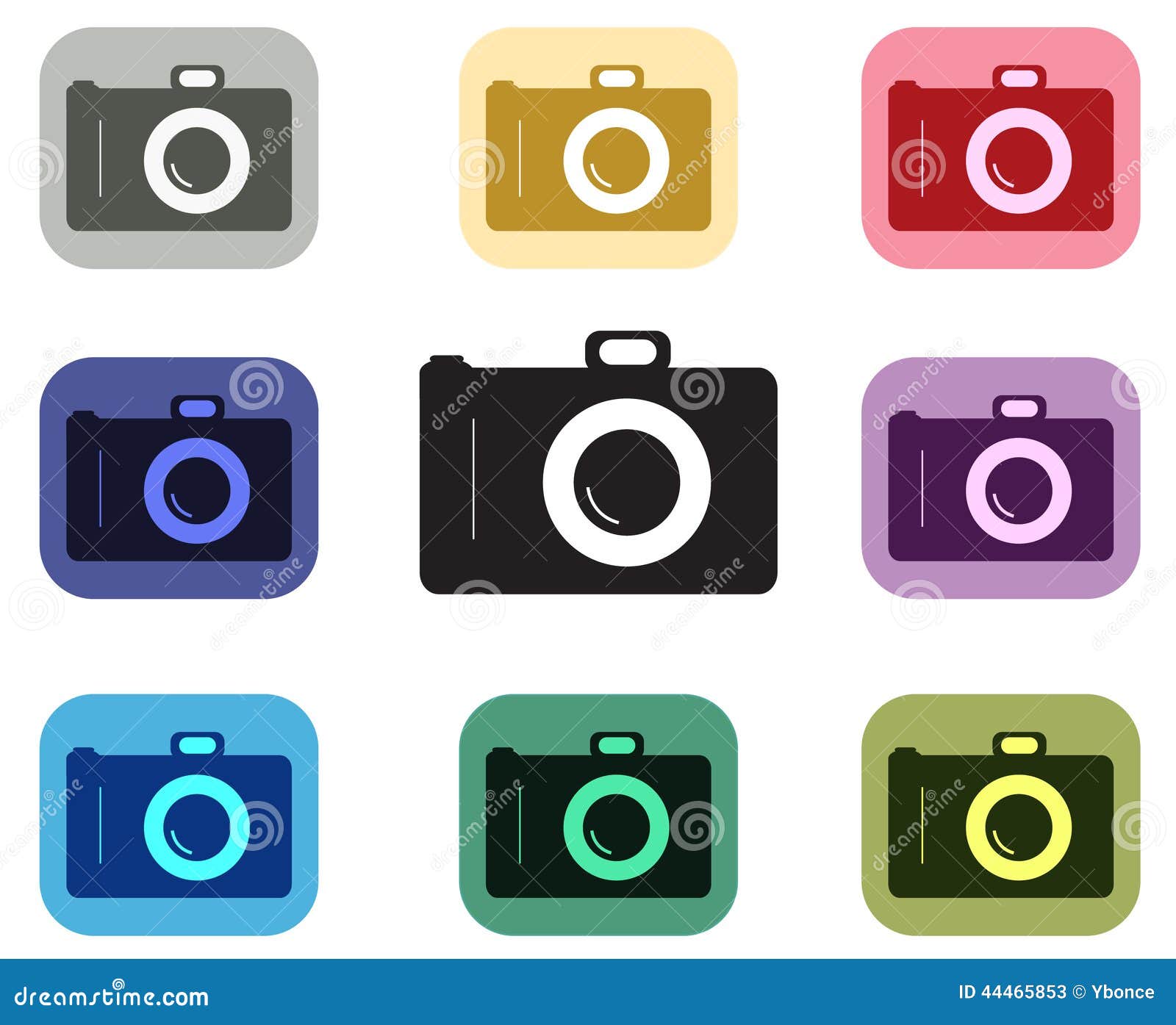 Camera icon stock vector. Illustration of vector, camera - 44465853