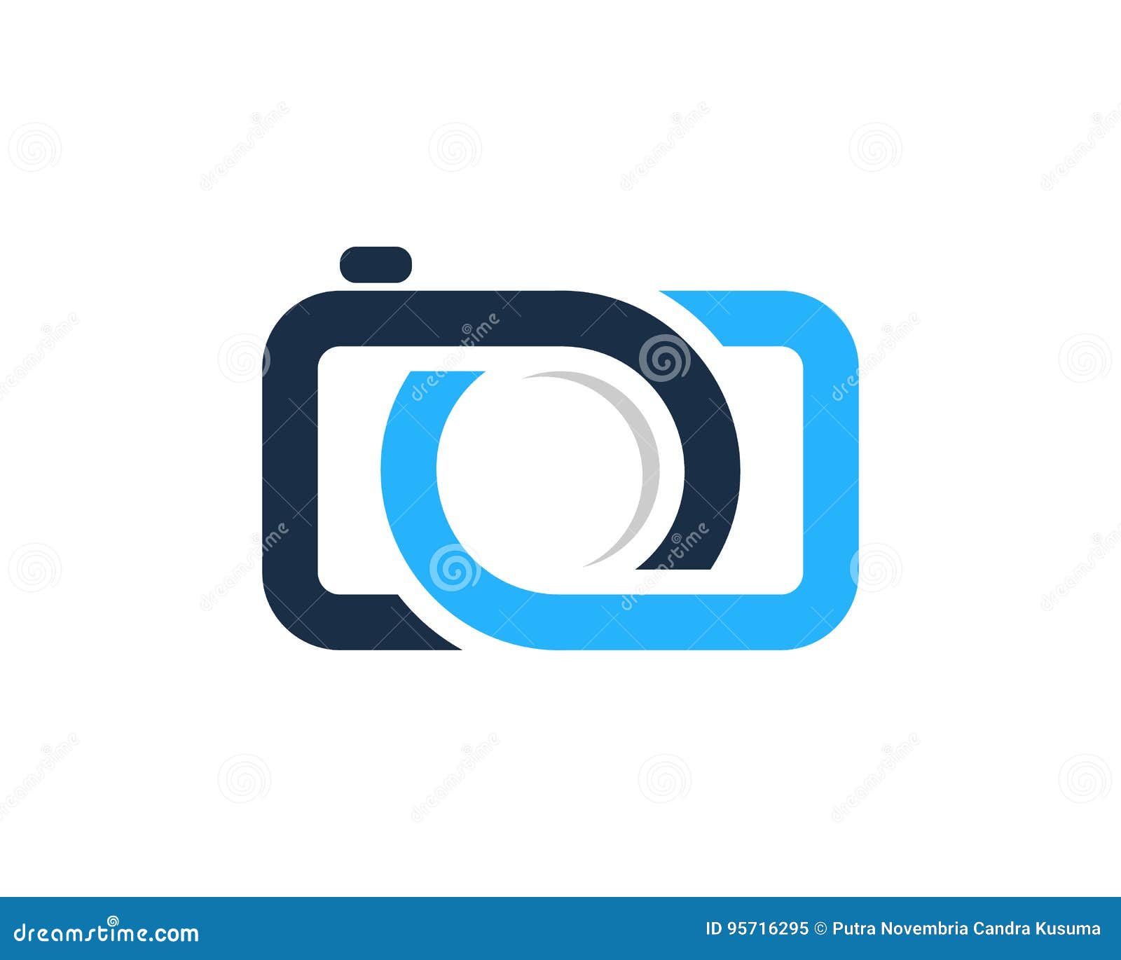 Camera Infinity Icon Logo Design Element Stock Vector - Illustration of ...