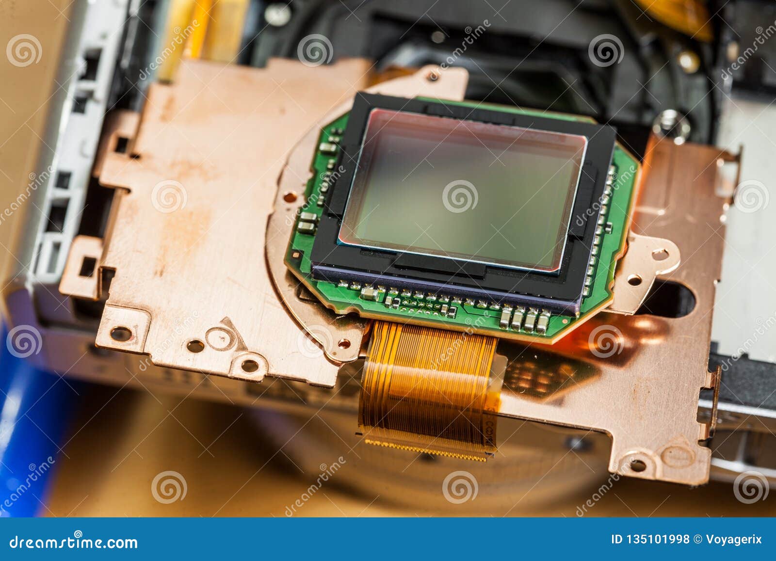 Camera Sensor Matrix Close Up Stock Photo - Image of equipment, camera ...