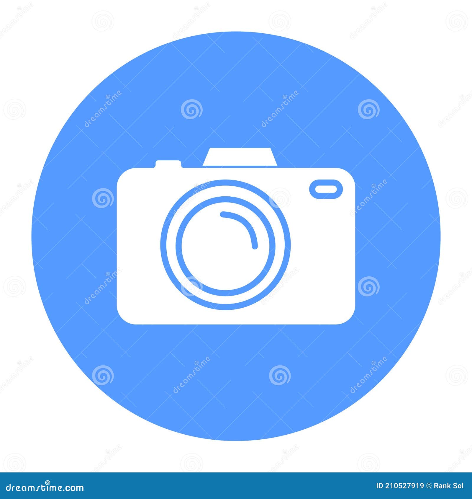 Camera Isolated Vector Icon Which Can Easily Modify or Edit Stock ...