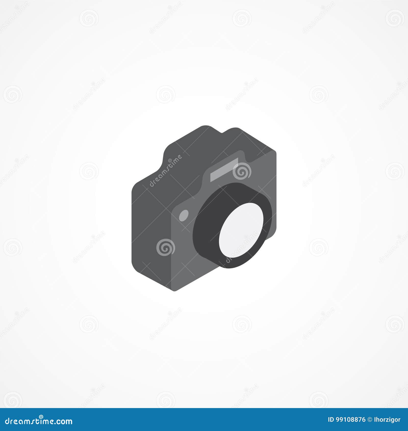 Camera Isometric Icon 3d Vector Illustration Stock Vector ...