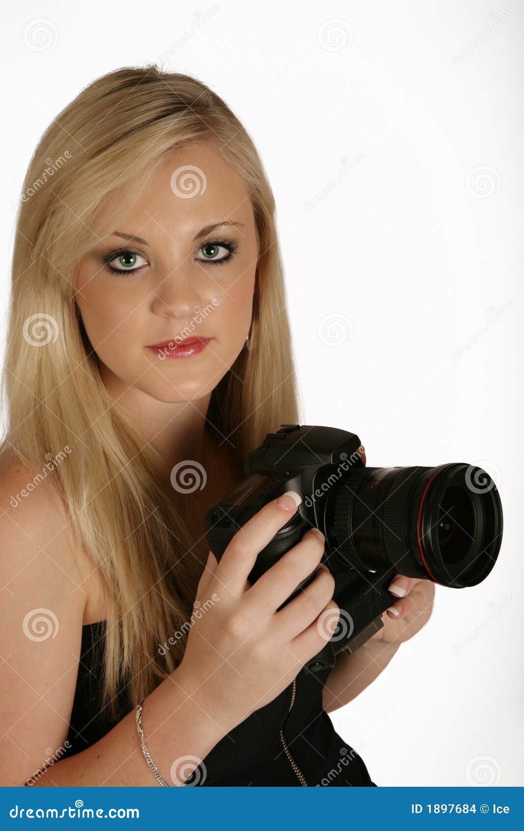 Camera Lady stock photo. Image of photographer, capture - 1897684