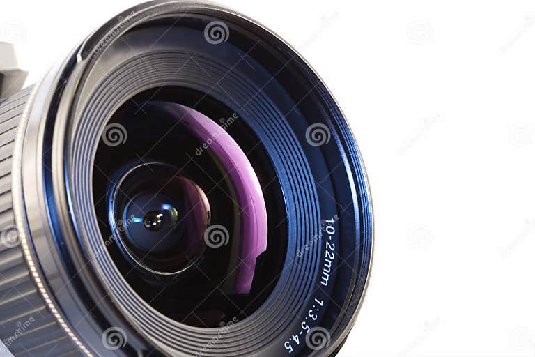 Camera lens stock image. Image of record, digital, close - 2136301
