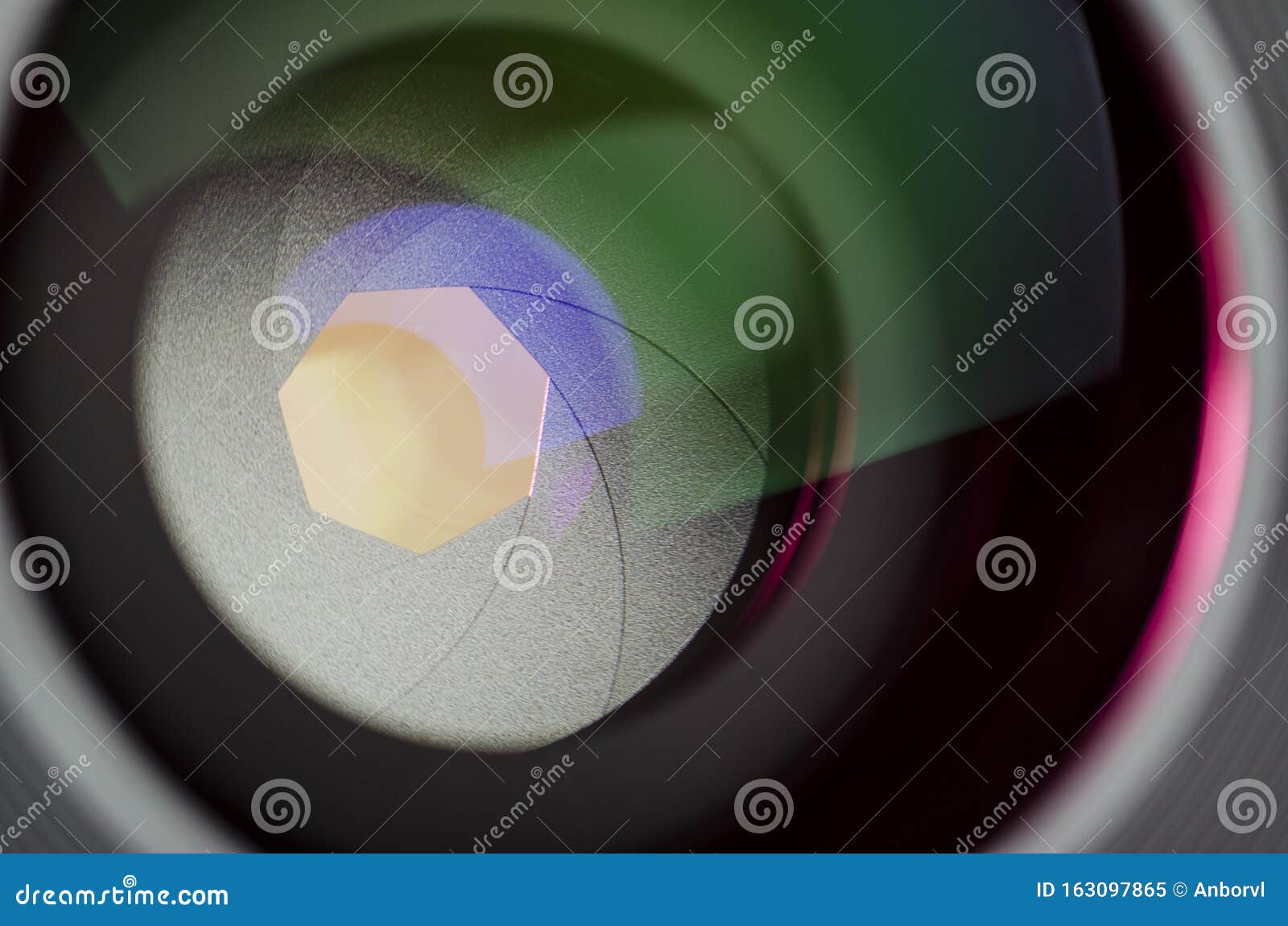 Camera Lens Aperture Close-up Stock Image - Image of optical, focus ...