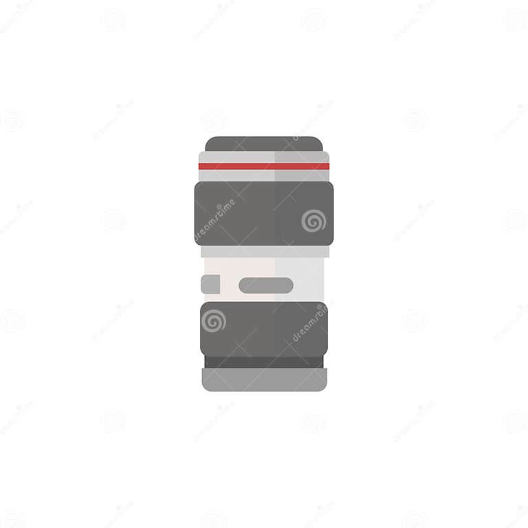 Camera Lens Clipart. Camera Lens Isolated Flat Vector Clipart Stock ...