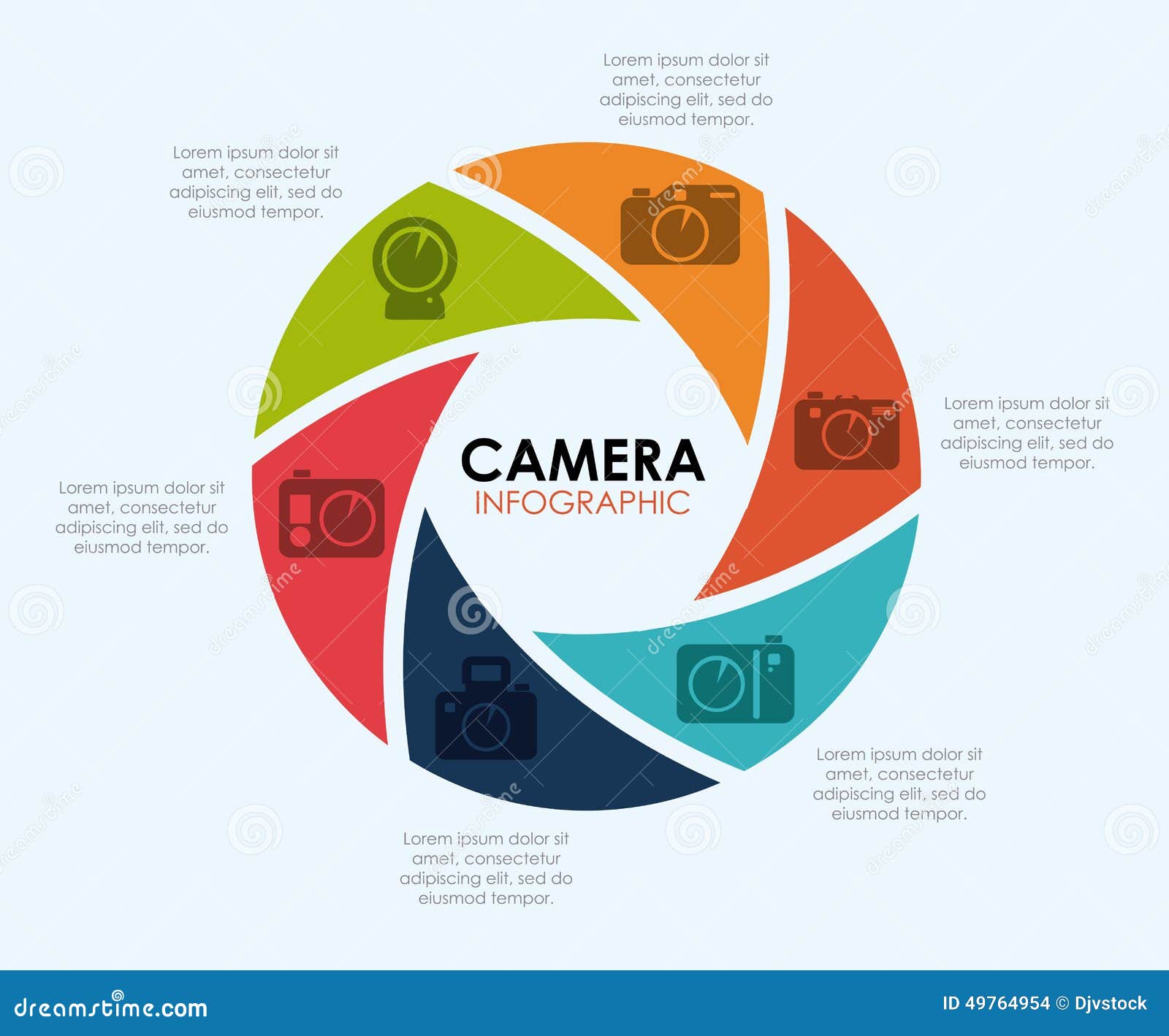 Camera lens stock illustration. Illustration of photographic - 49764954