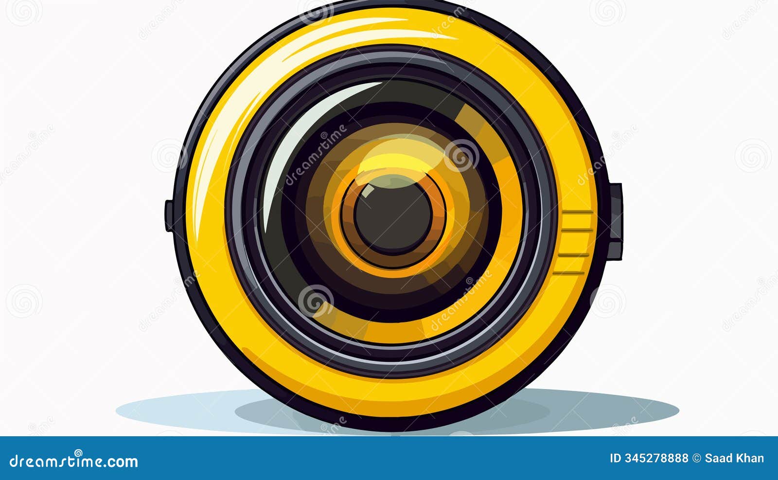 Camera Lens Design stock illustration. Illustration of shutter - 345278888