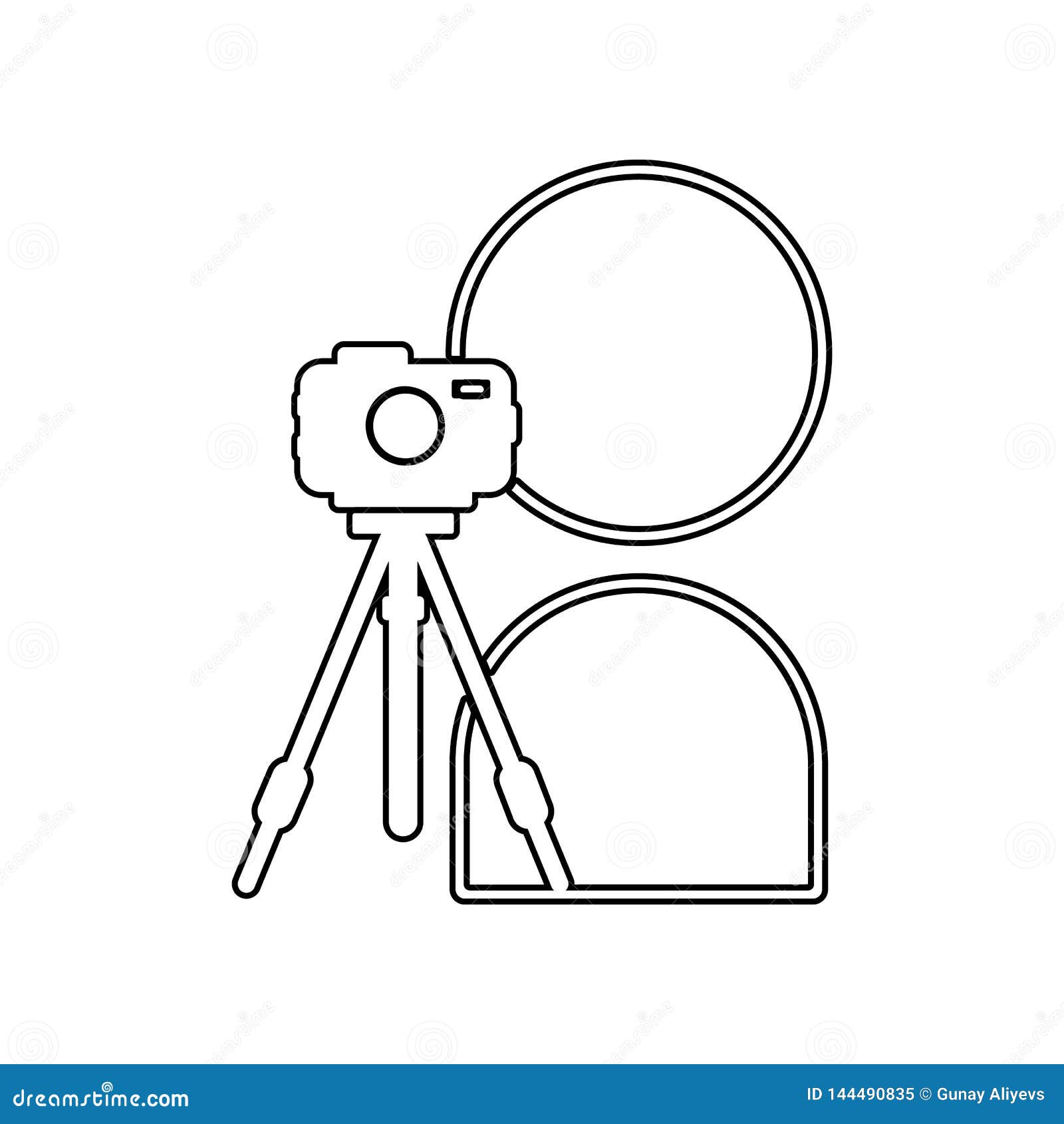 Camera, Lens Filter Icon. Element of Equipment Photography for Mobile ...