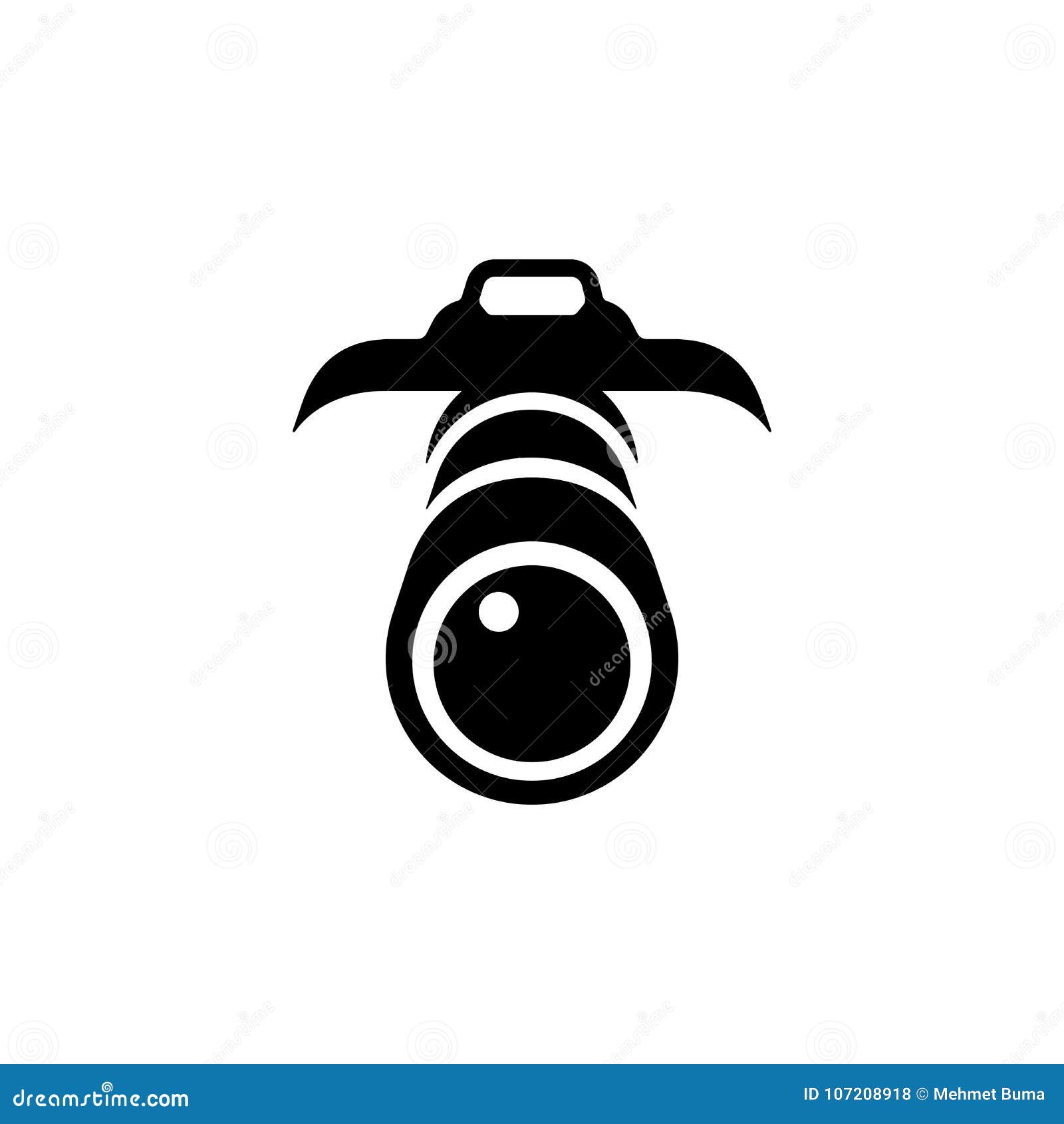 Camera Lens Logo Vector