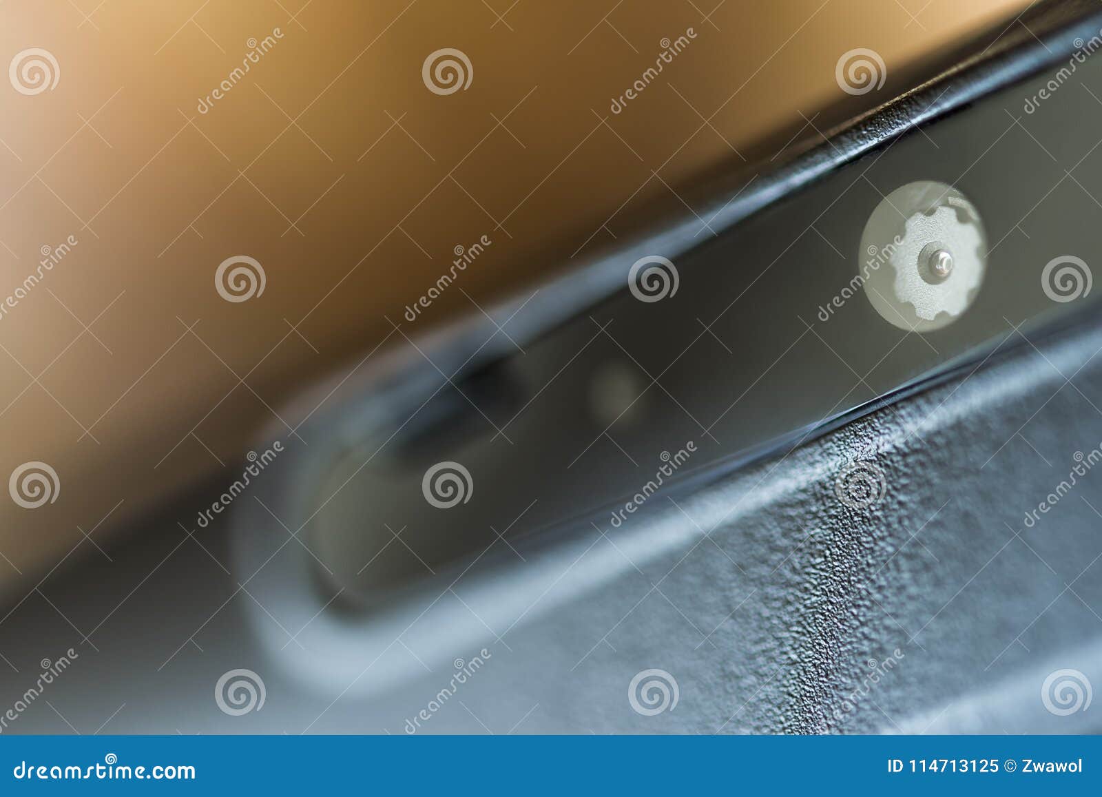 Computer front camera lens stock image. Image of conference - 114713125