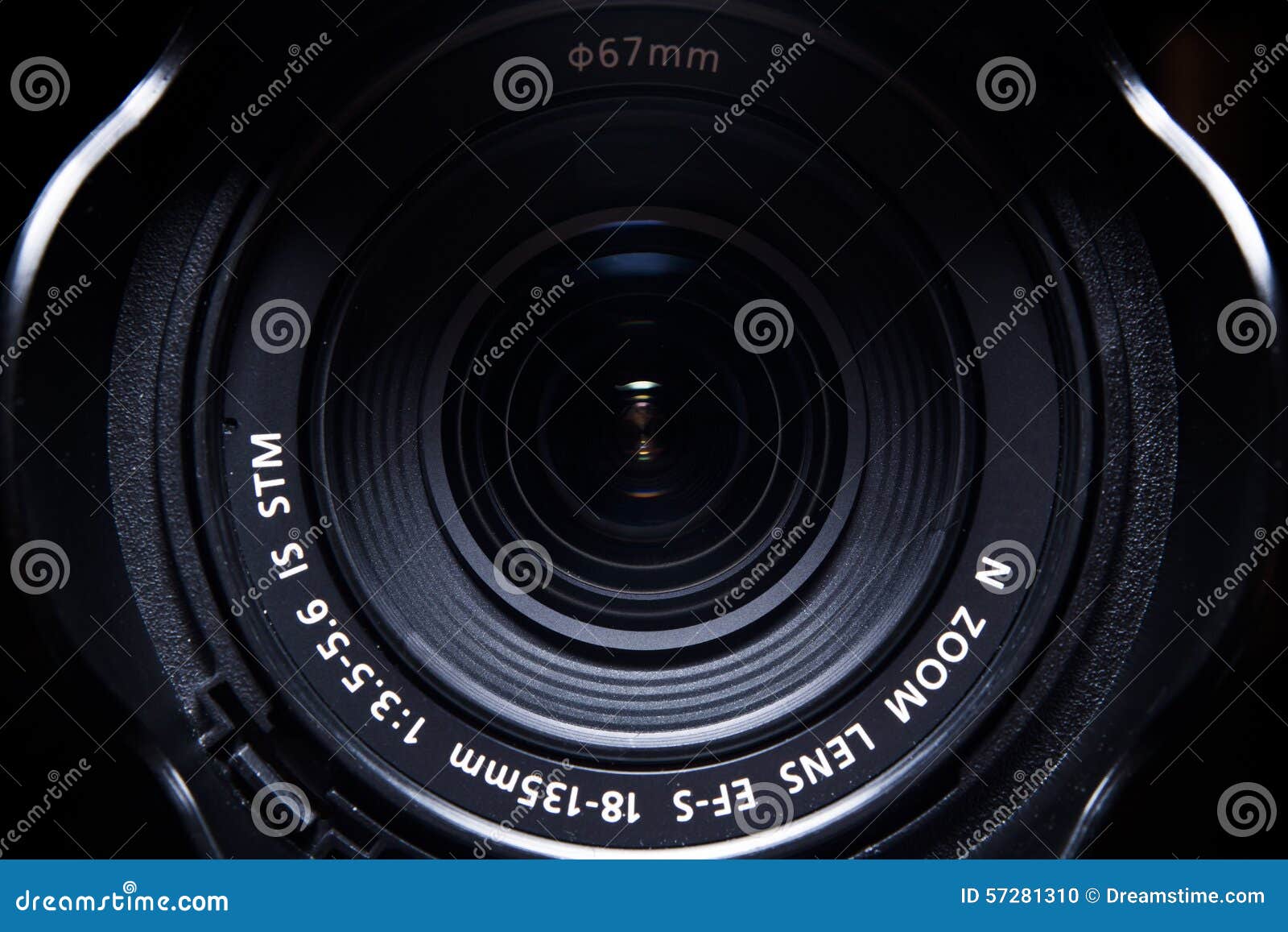 Camera lens stock photo. Image of shiny, glass, camera - 57281310
