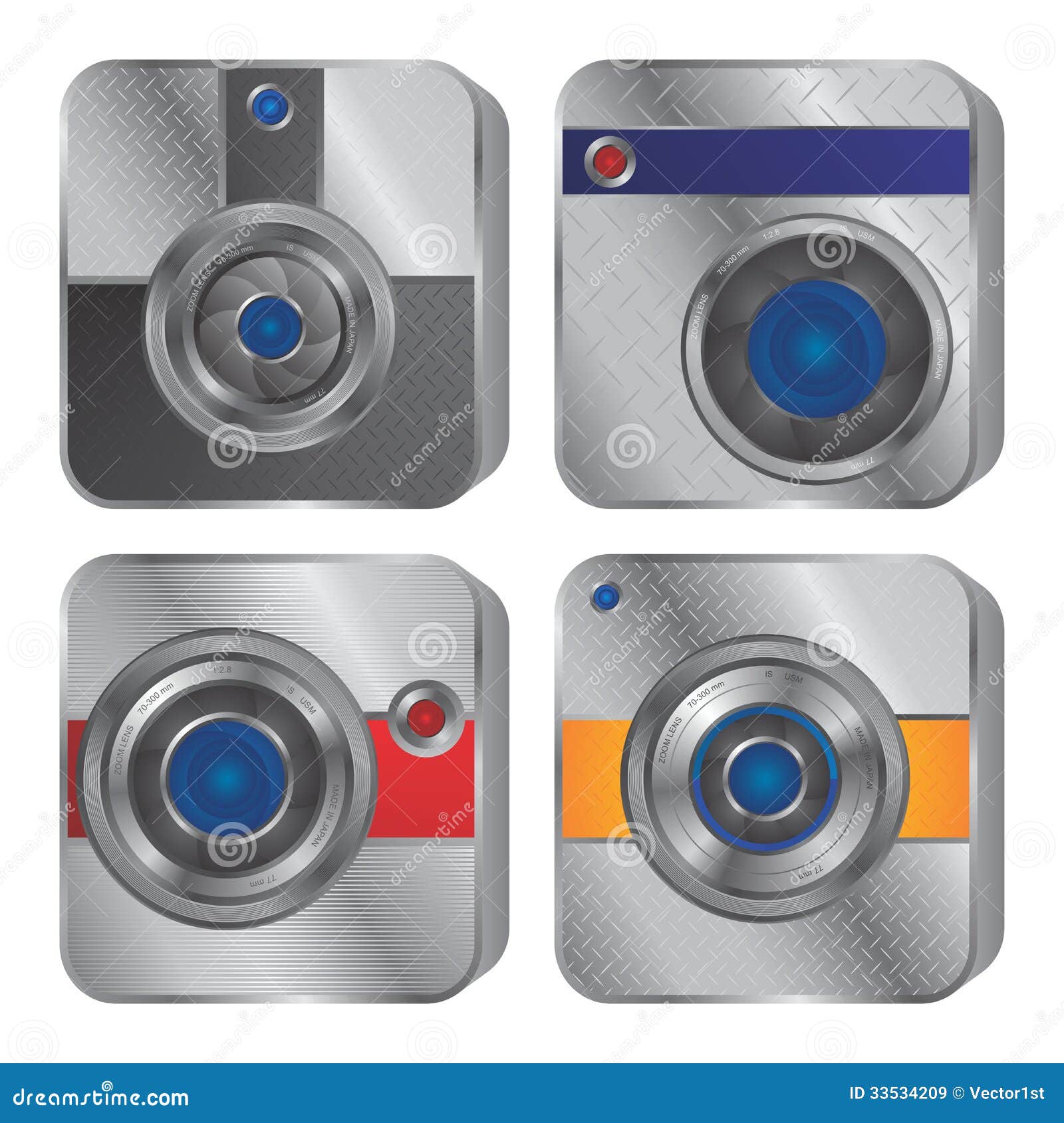 Camera lens interface stock vector. Illustration of camera - 33534209