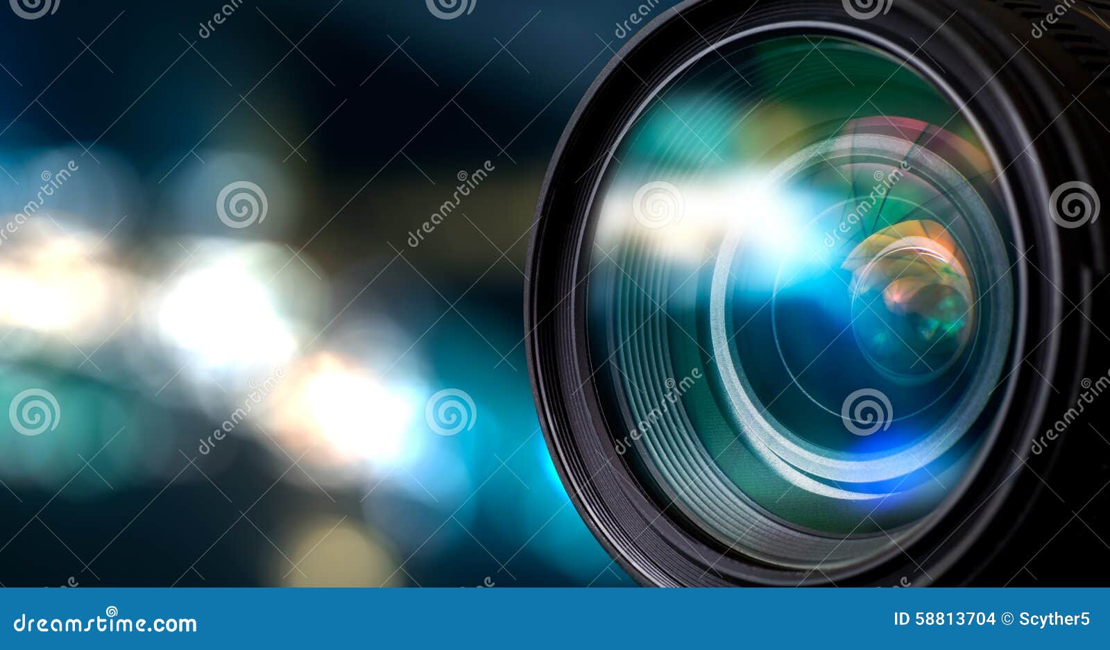 Camera lens stock photo. Image of horizontal, digital - 58813704