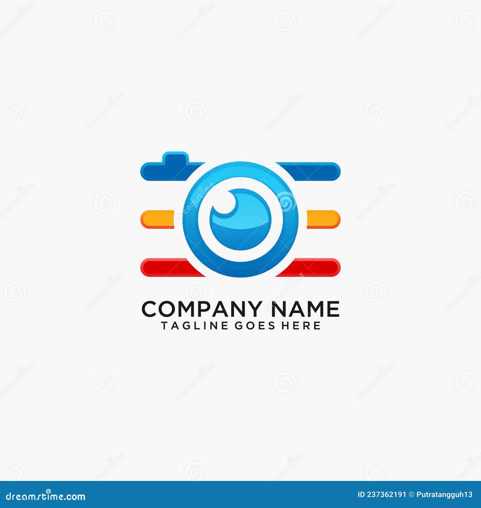 Camera lens logo design stock vector. Illustration of internet - 237362191