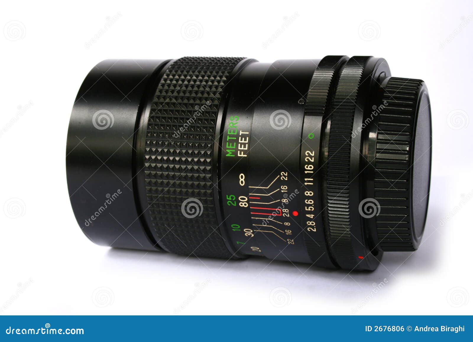 Camera lens - side stock photo. Image of aperture, digital - 2676806