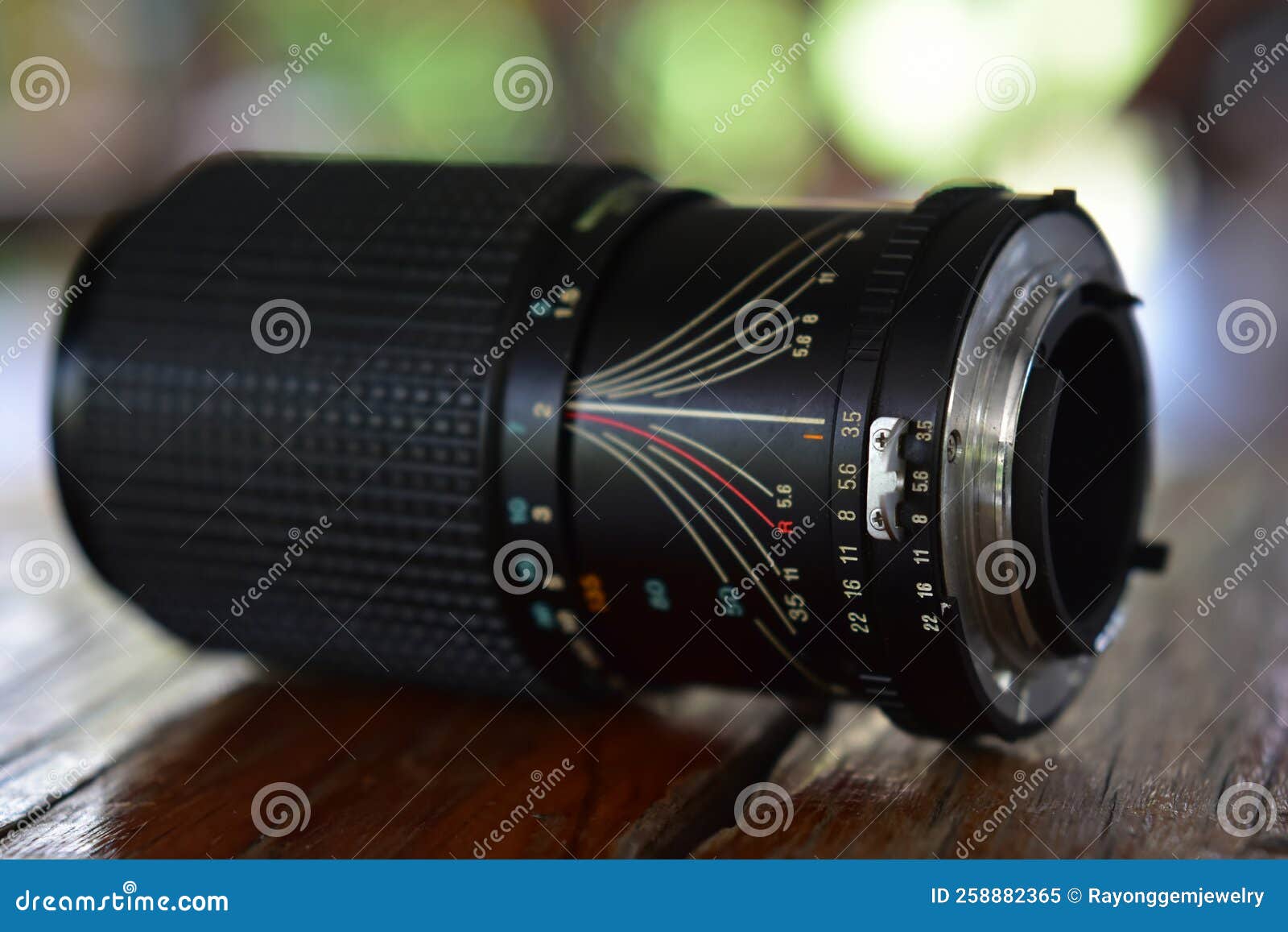 Camera lens on table stock image. Image of adjustable - 258882365
