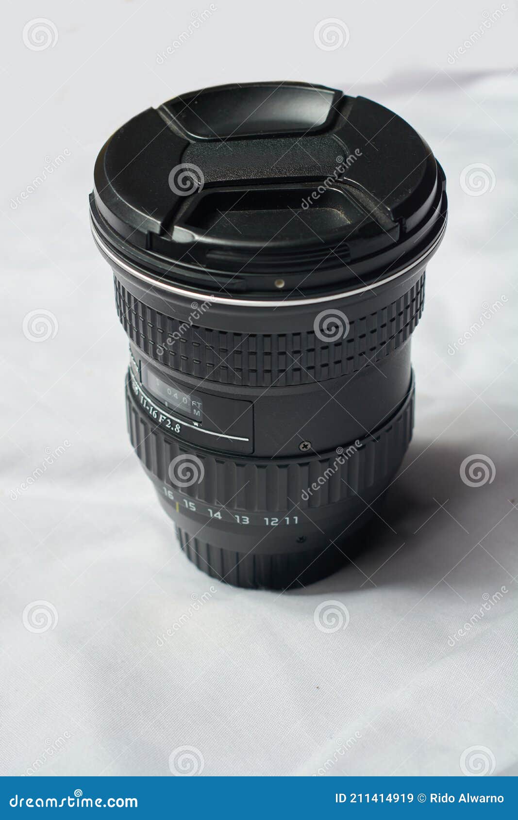 Camera Lens on White Background Stock Image - Image of white, camera ...