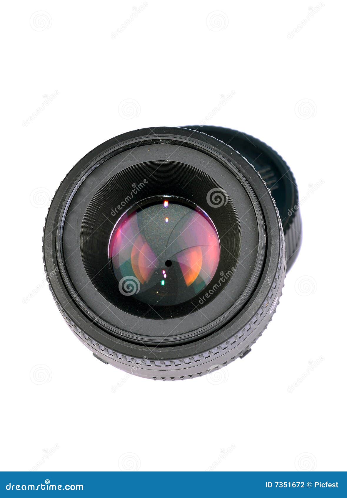 Camera lense stock photo. Image of portrait, caucasian - 7351672
