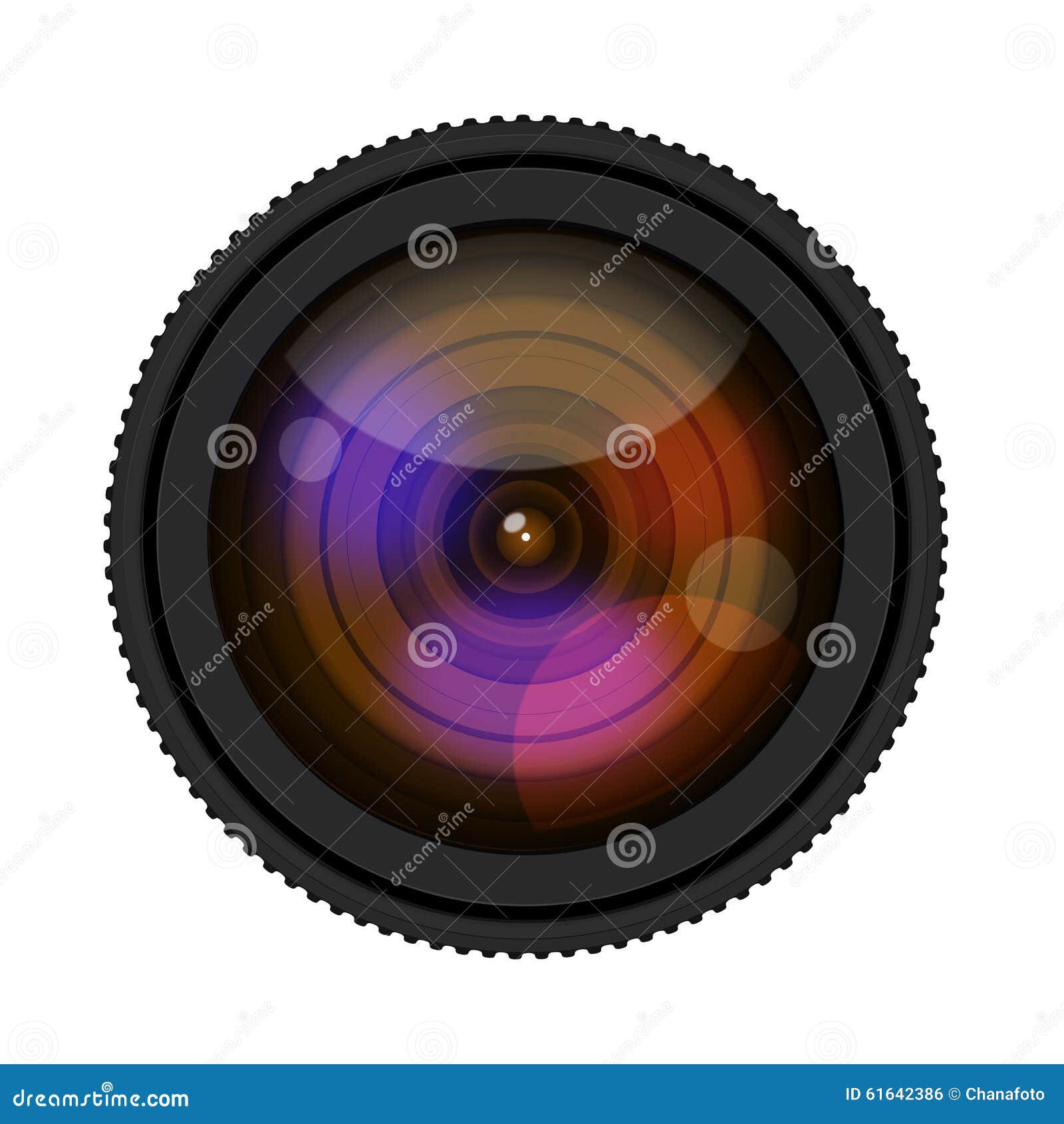 Camera Lense Icon Clipart Logotype Isolated Vector Illustration ...