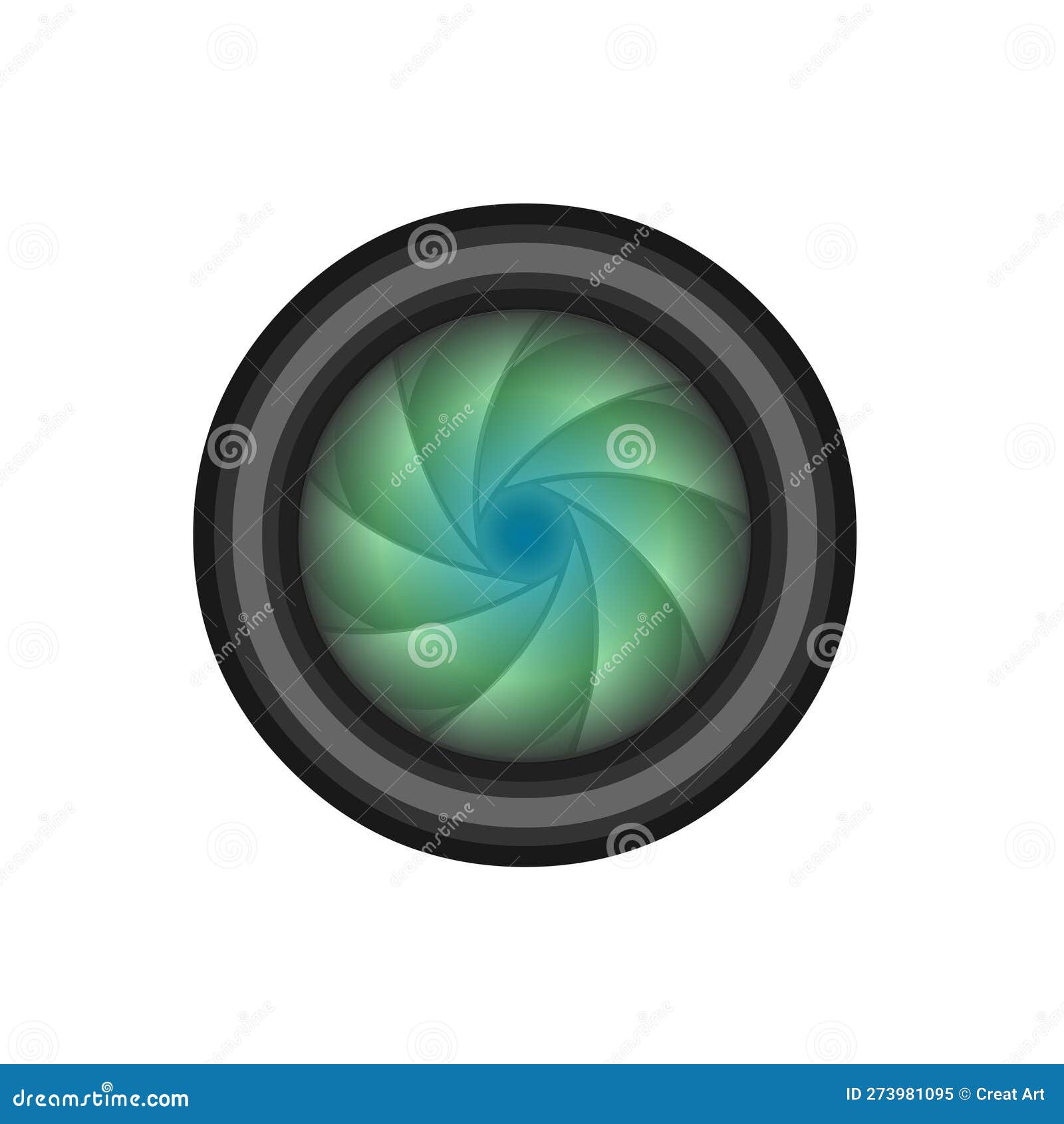 Camera Lense Icon Clipart Logotype Isolated Vector Illustration ...