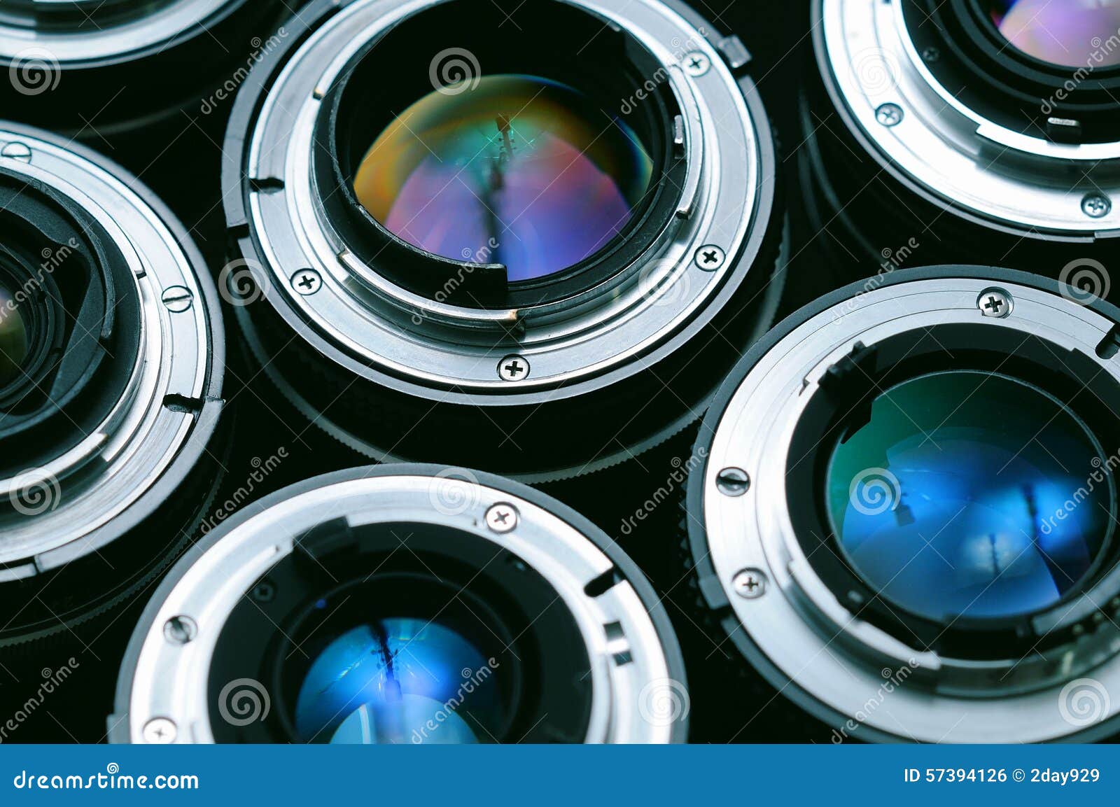 Camera Lenses Background, Photography Stock Photo - Image of equipment ...