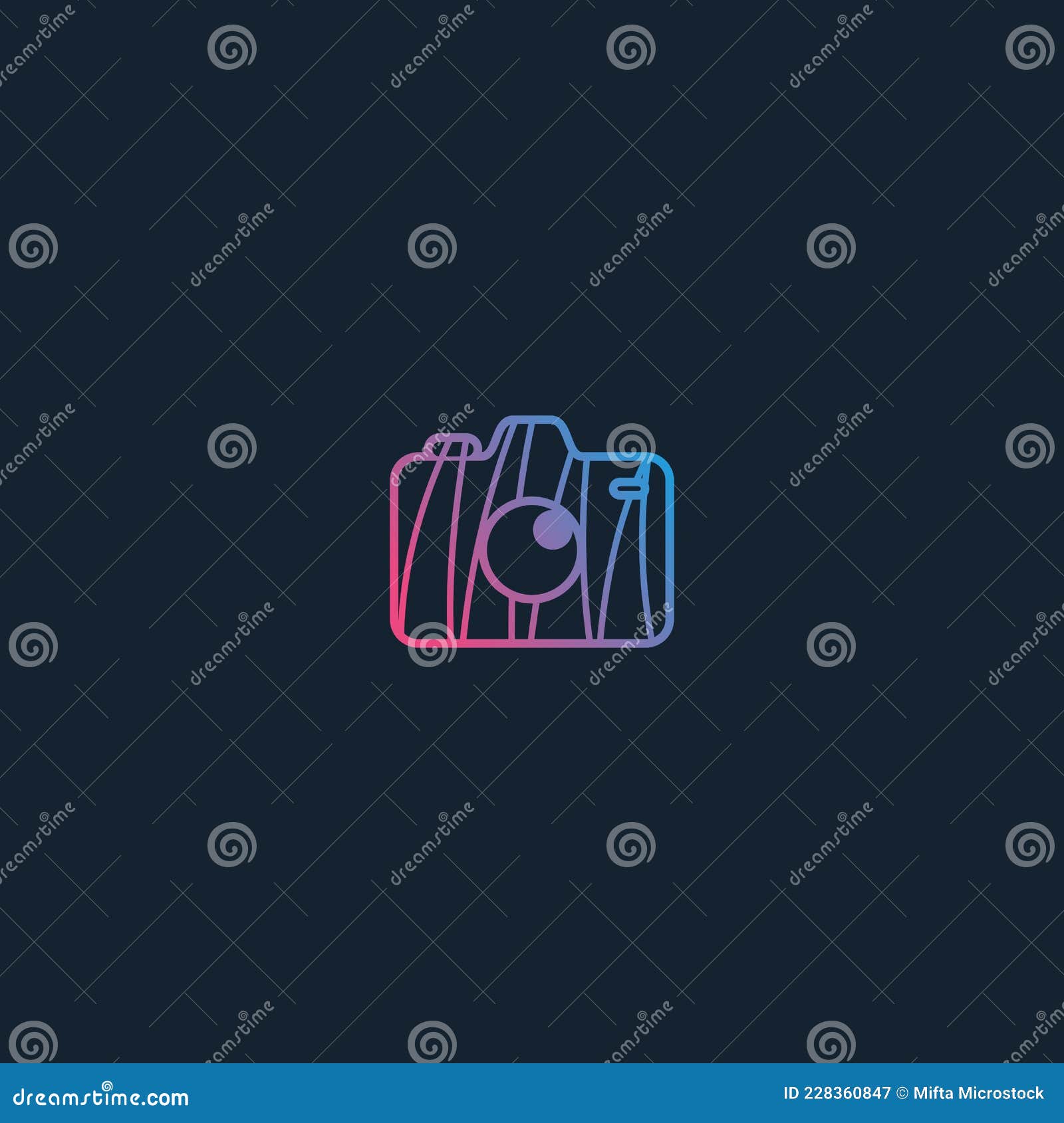Camera Logo Design Vectors Unique Modern Colorful Stock Vector ...