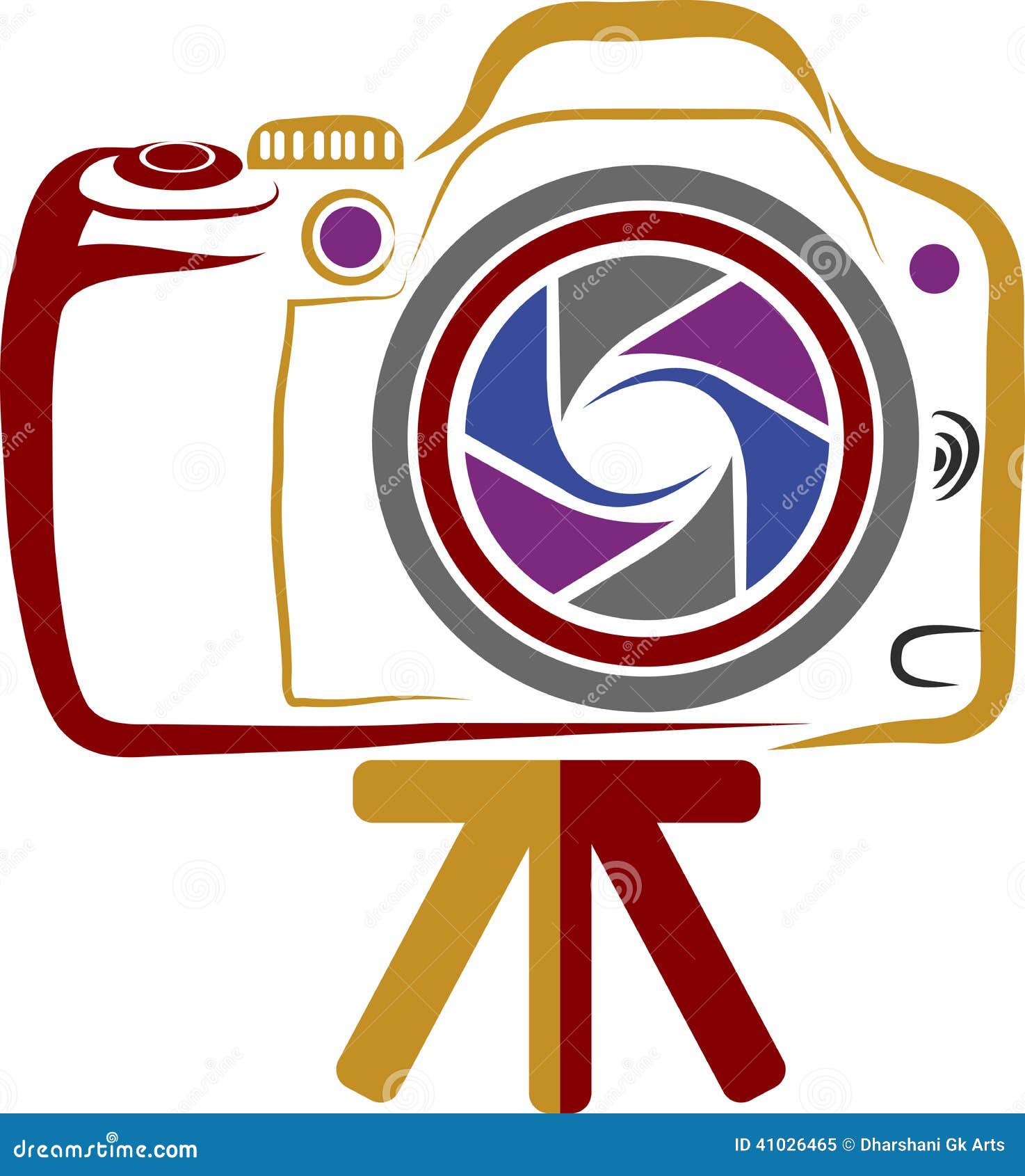 Camera logo stock vector. Illustration of photograph - 41026465