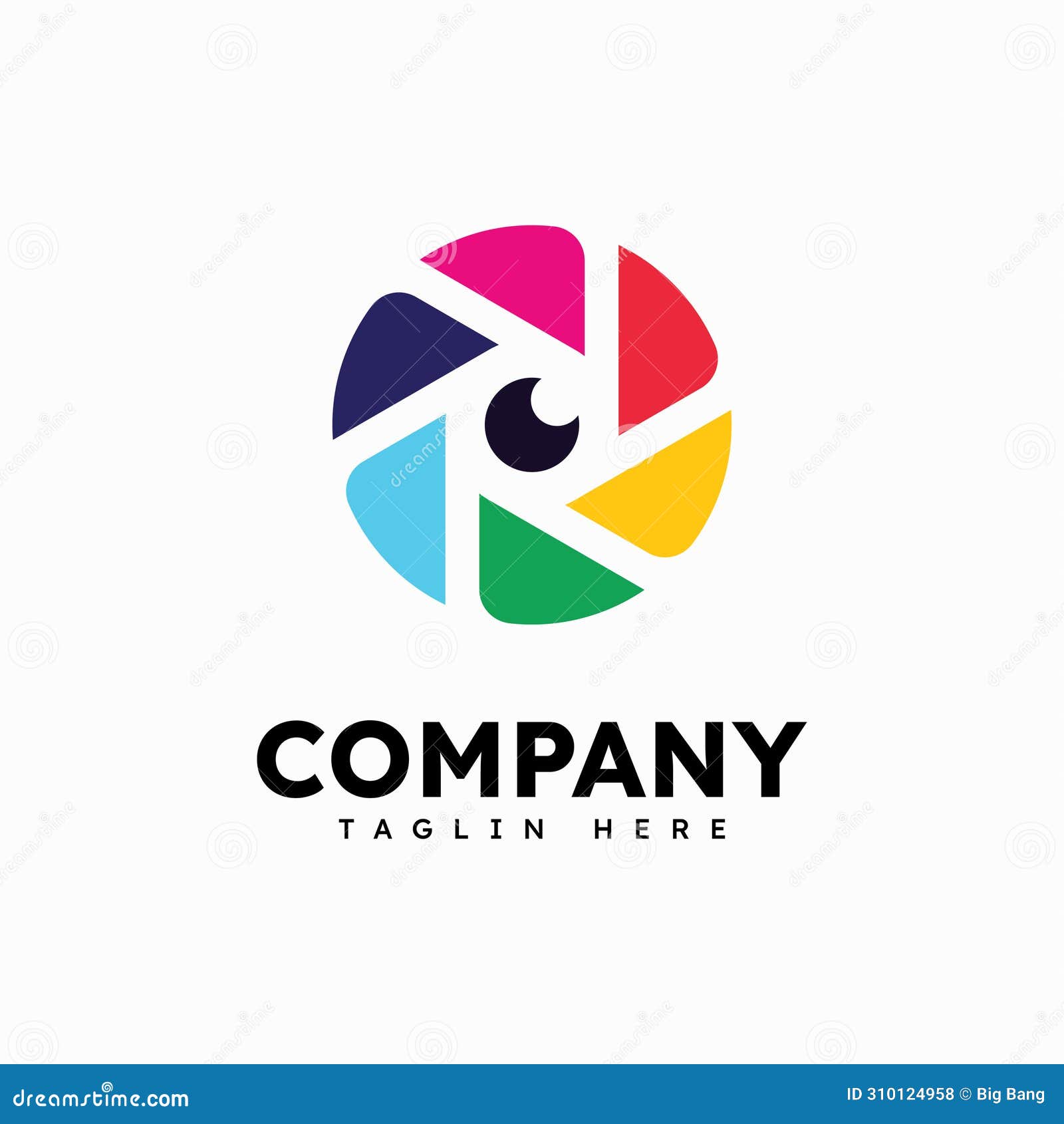 Camera Logo Symbol Illustration Design Stock Vector - Illustration of ...