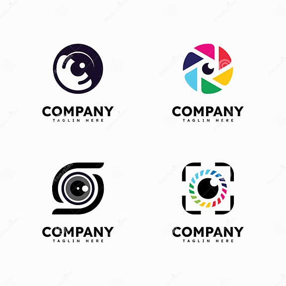 Camera Logo Symbol Illustration Design Stock Vector - Illustration of ...