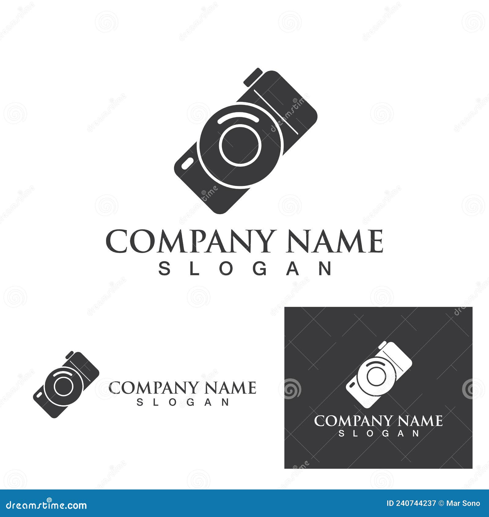 Camera Logo and Symbol Vector Image Stock Vector - Illustration of ...