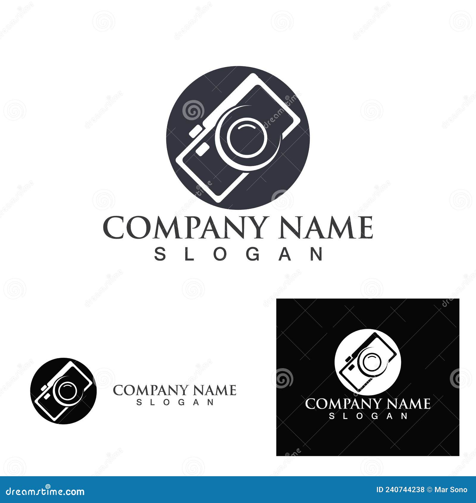 Camera Logo and Symbol Vector Image Stock Vector - Illustration of ...
