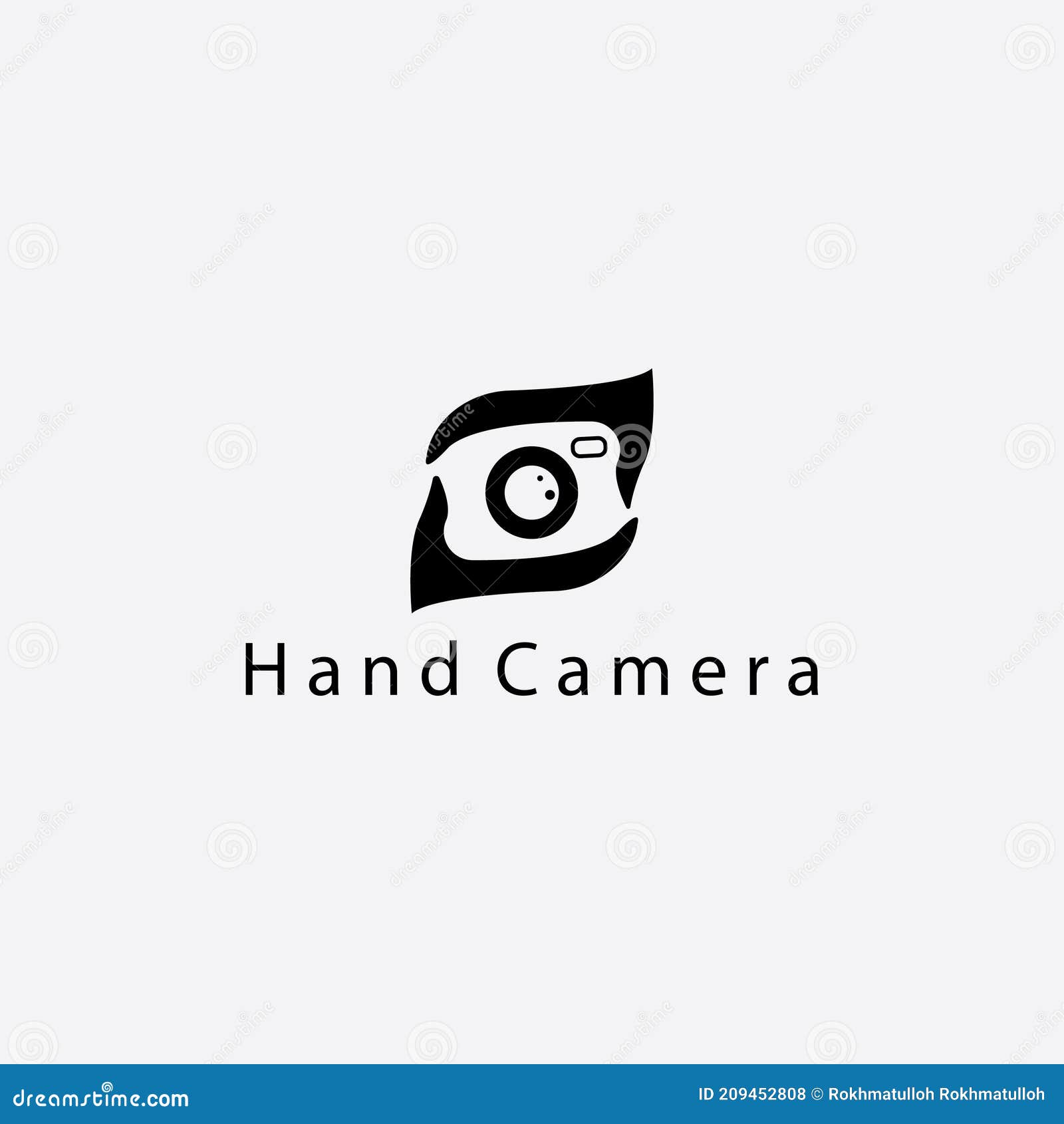 Camera Logo Vector Illustration Hand Design Stock Vector - Illustration ...