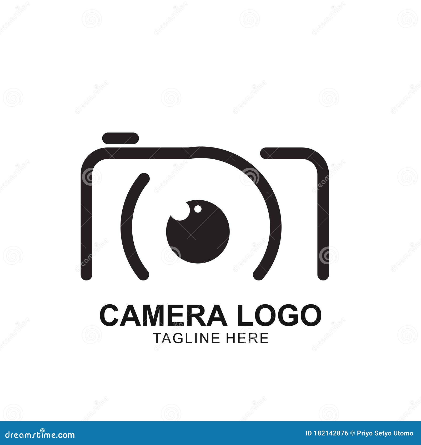 Camera Logo Vector Template Stock Vector - Illustration of equipment ...