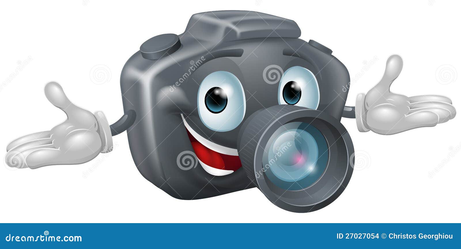 Camera man stock vector. Illustration of cute, cool, digital - 27027054