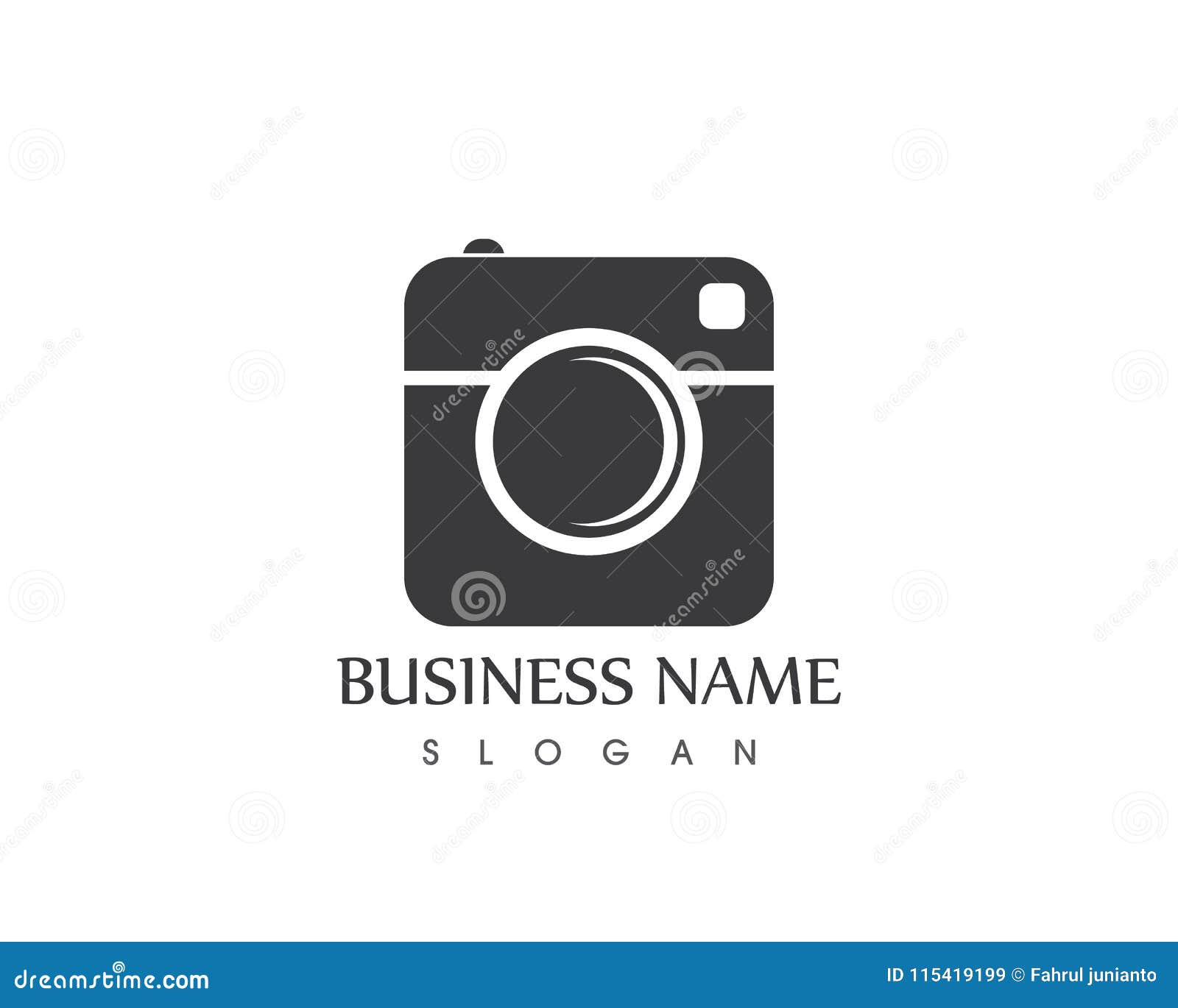 Camera media logo template stock vector. Illustration of high - 115419199