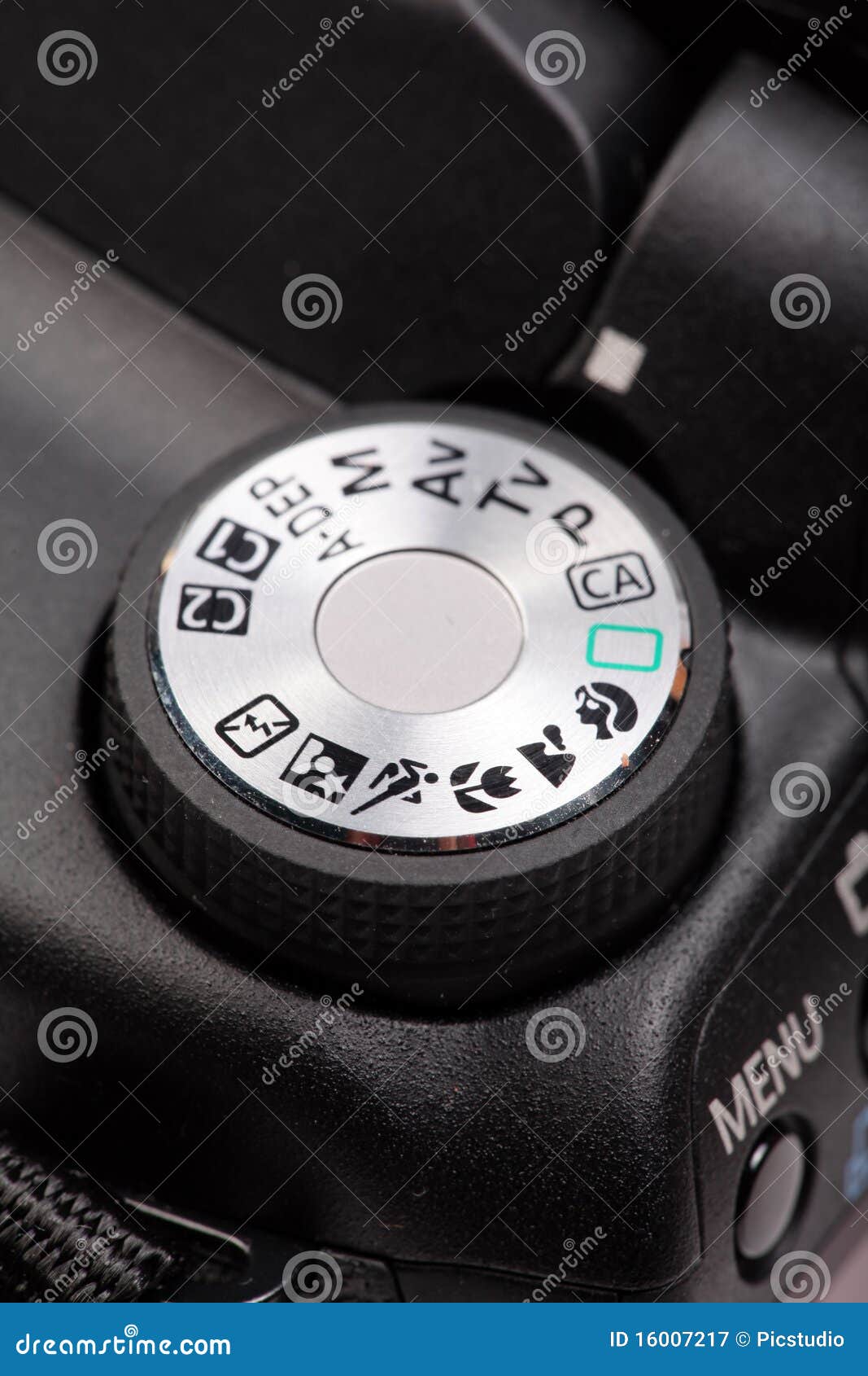 Camera mode dial stock image. Image of select, program - 16007217
