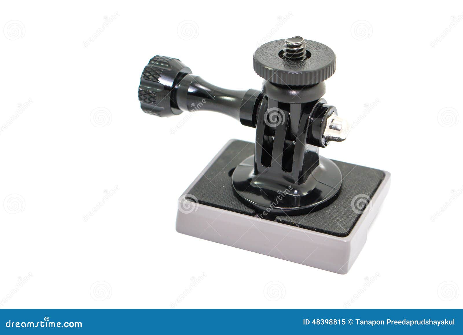 Camera mounting plate stock image. Image of mount, closeup - 48398815